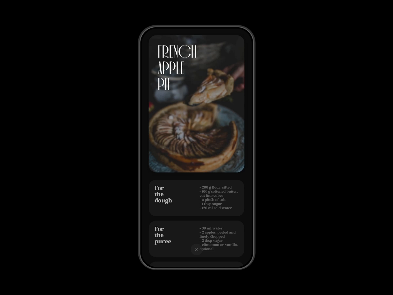 Smart Recipe App by Alexey Mozgolin on Dribbble