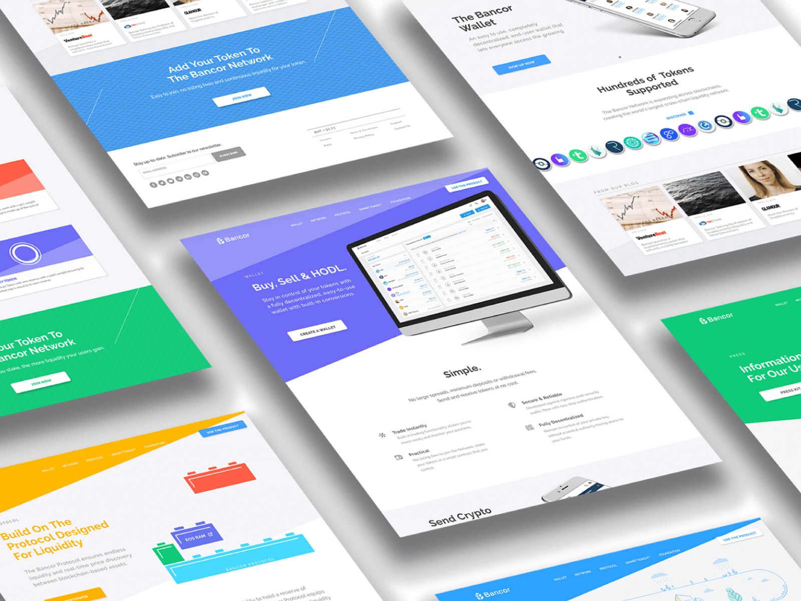 Bancor: The Evolution of Money - Branding by The Expert Collective on Dribbble