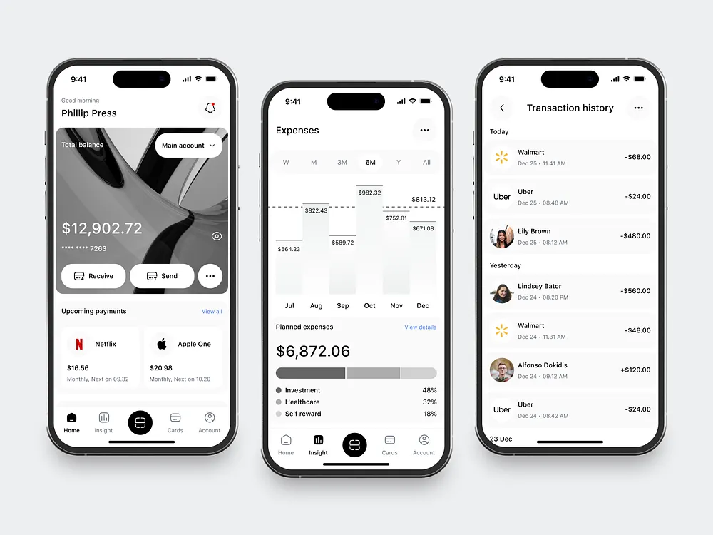 Browse thousands of UI Account images for design inspiration | Dribbble