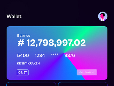 Wallet Home Screen by Victor Agbonyin on Dribbble