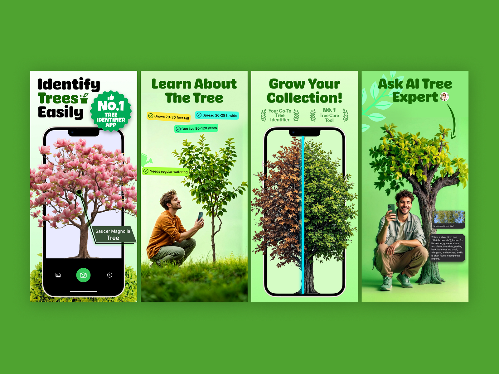 Tree Identifier App by Sajjad Aziz on Dribbble