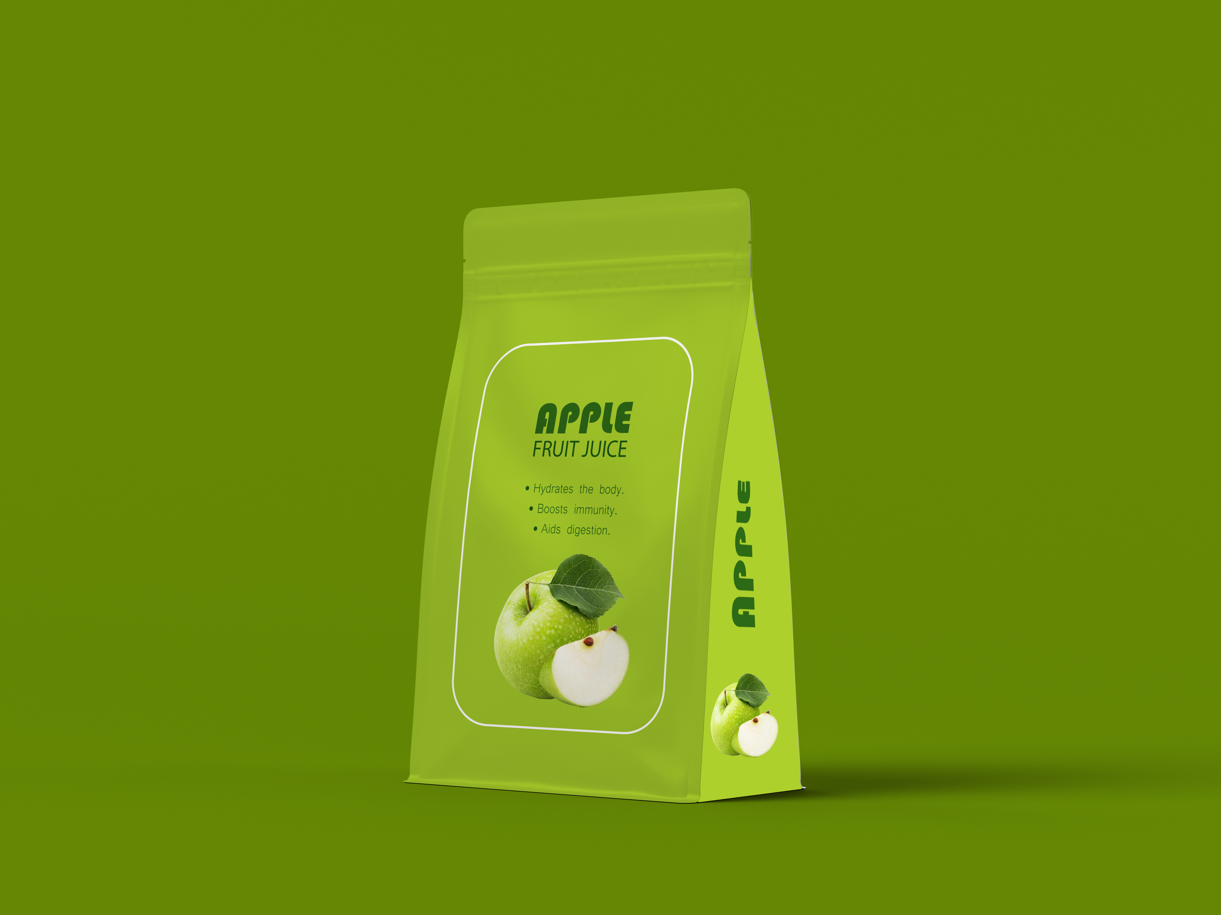 apple juice packaging design by Priyan Chowdhury on Dribbble