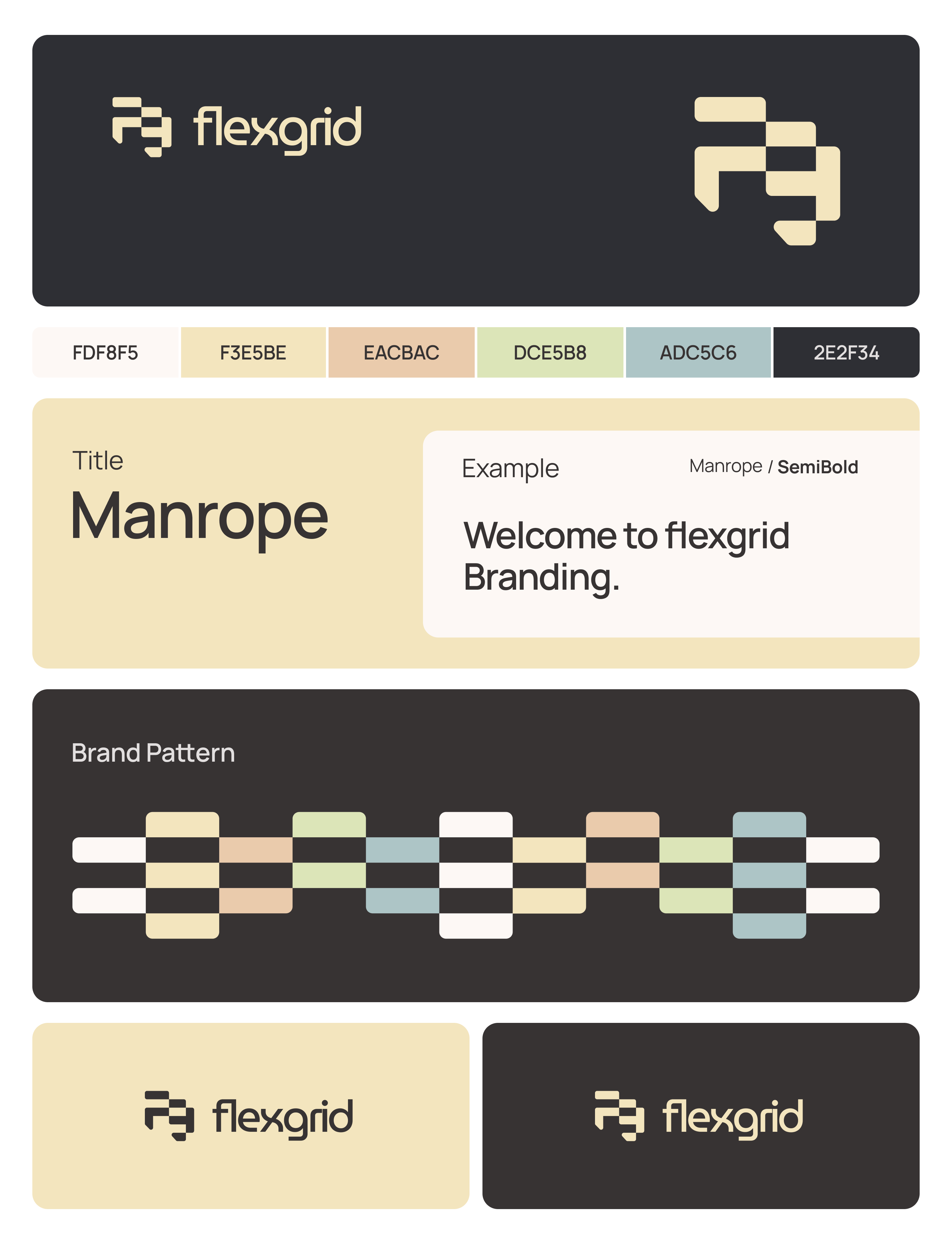 Flexgrid: Designing a Brand of Scalable Innovation by Studiosty on Dribbble