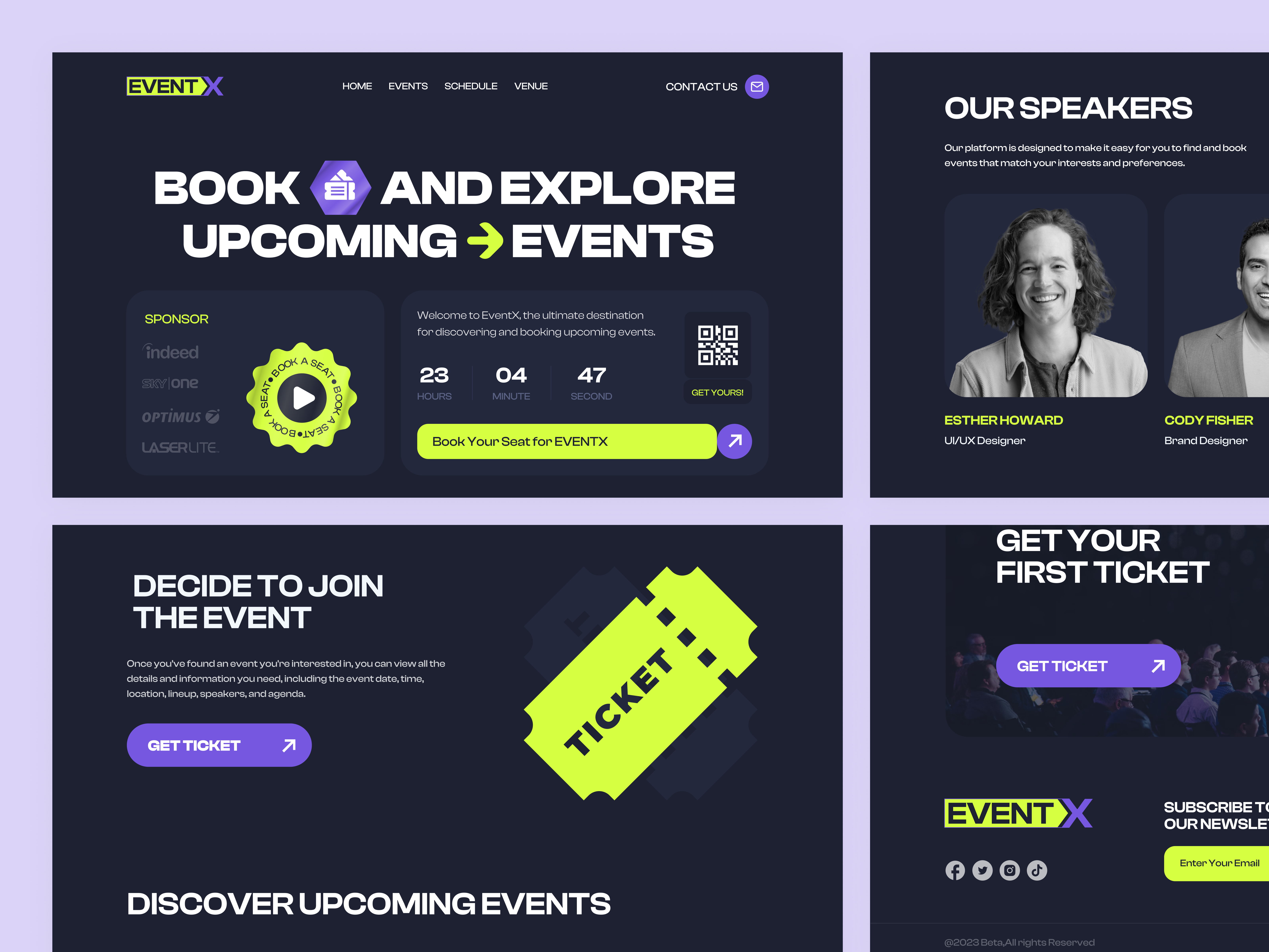 Browse thousands of Event images for design inspiration | Dribbble