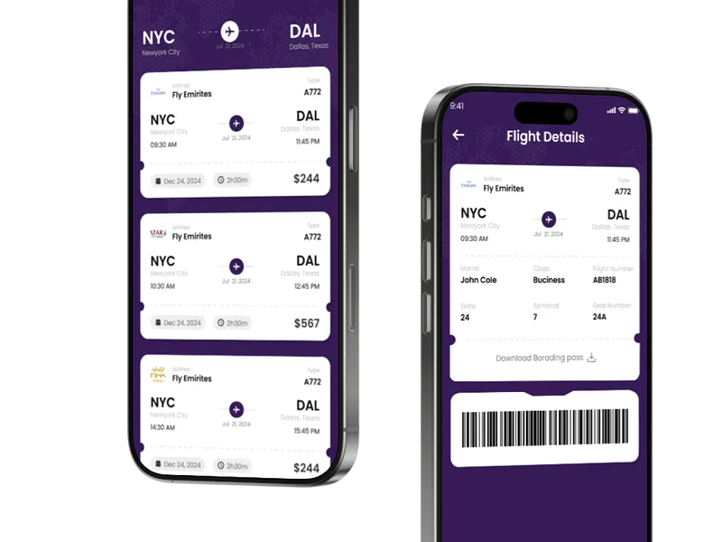 Ticket UI designs, themes, templates and downloadable graphic elements ...