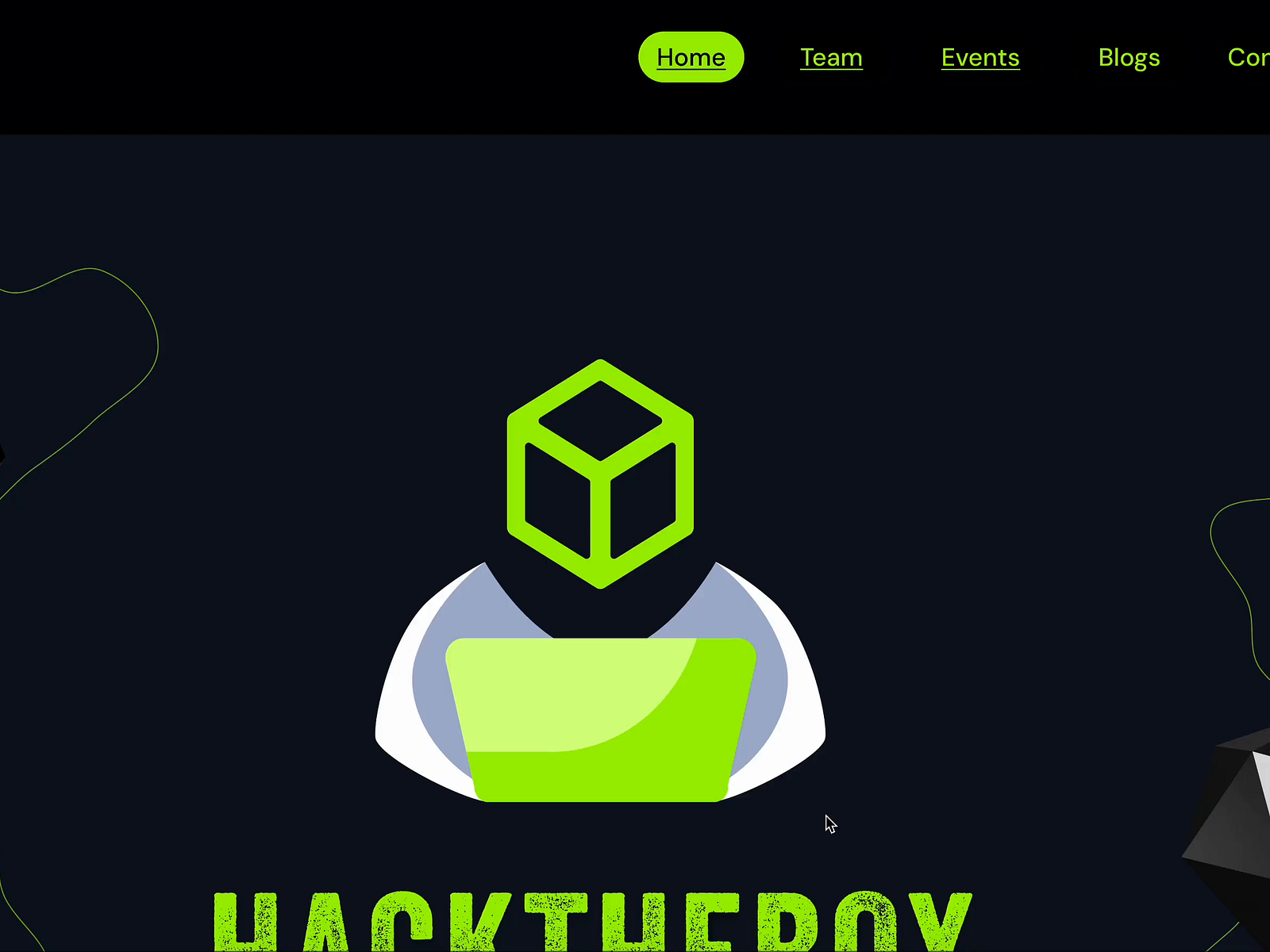 Hack The Box Website UI Design – Figma Showcase by Govind Raj on Dribbble