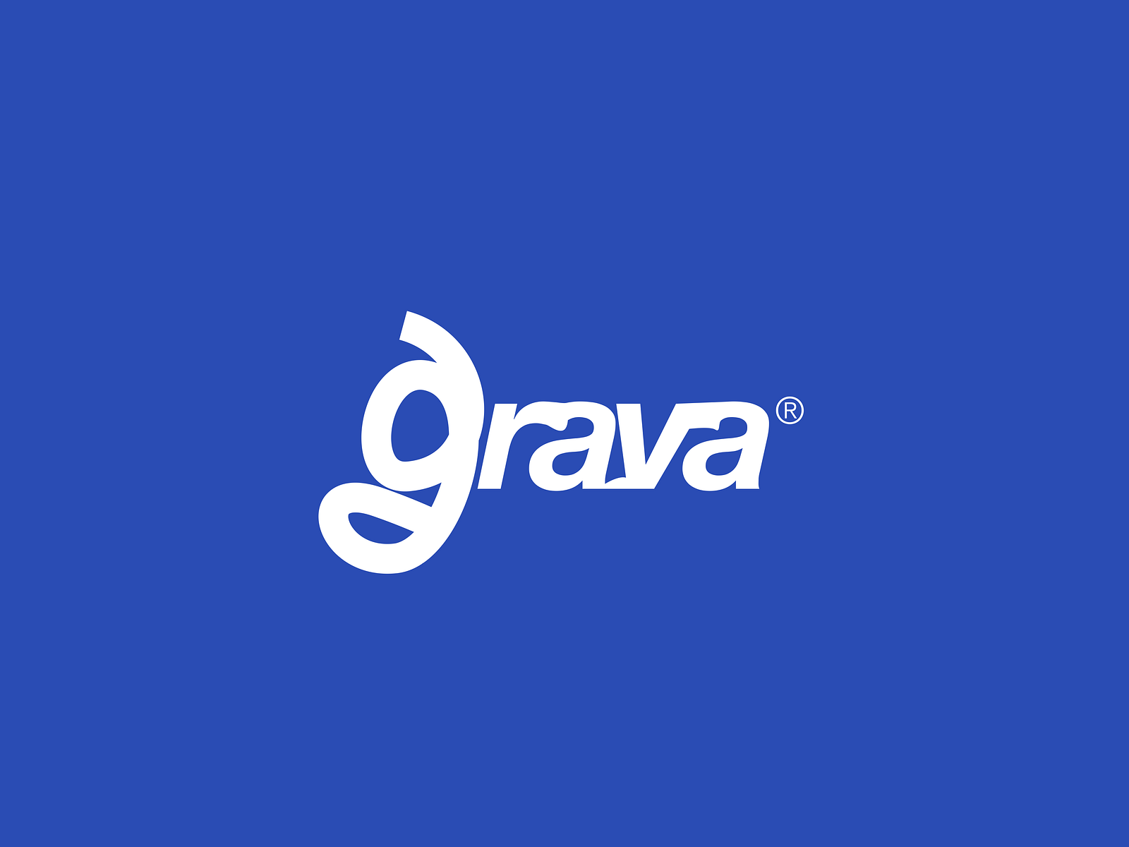grava logo design by Willo on Dribbble