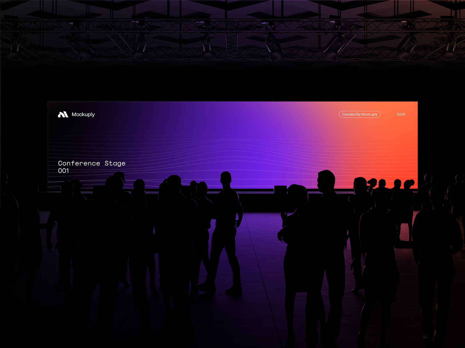 Conference Stage Mockup by Mockuply Pro for Piqo Studio on Dribbble