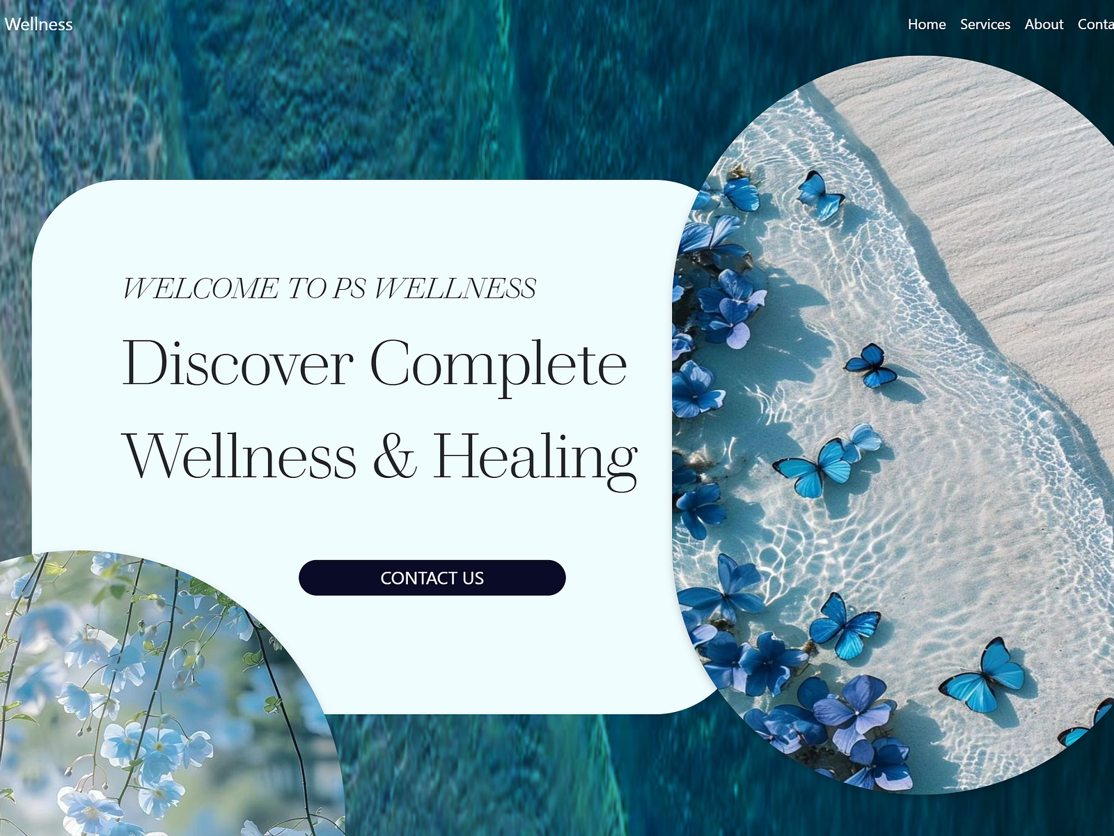 Healthcare & Wellness Clinic UI Design by Isha Sahasrabuddhe on Dribbble