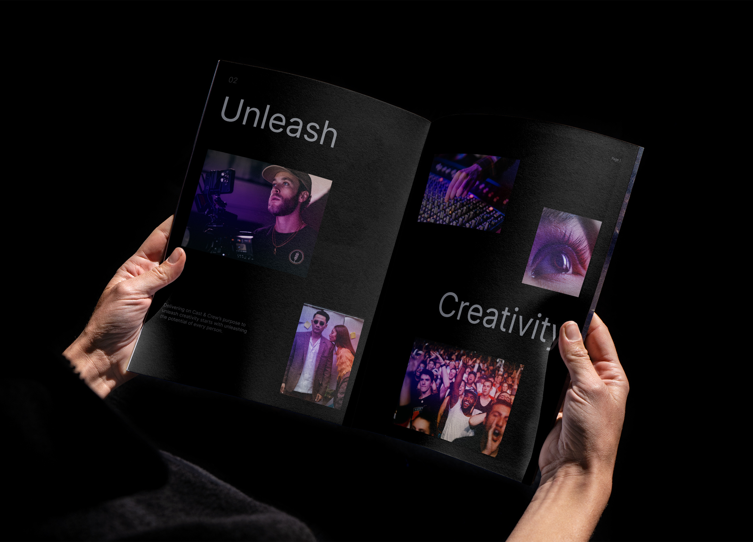 Cast & Crew Brand Identity by Andy Trantham on Dribbble