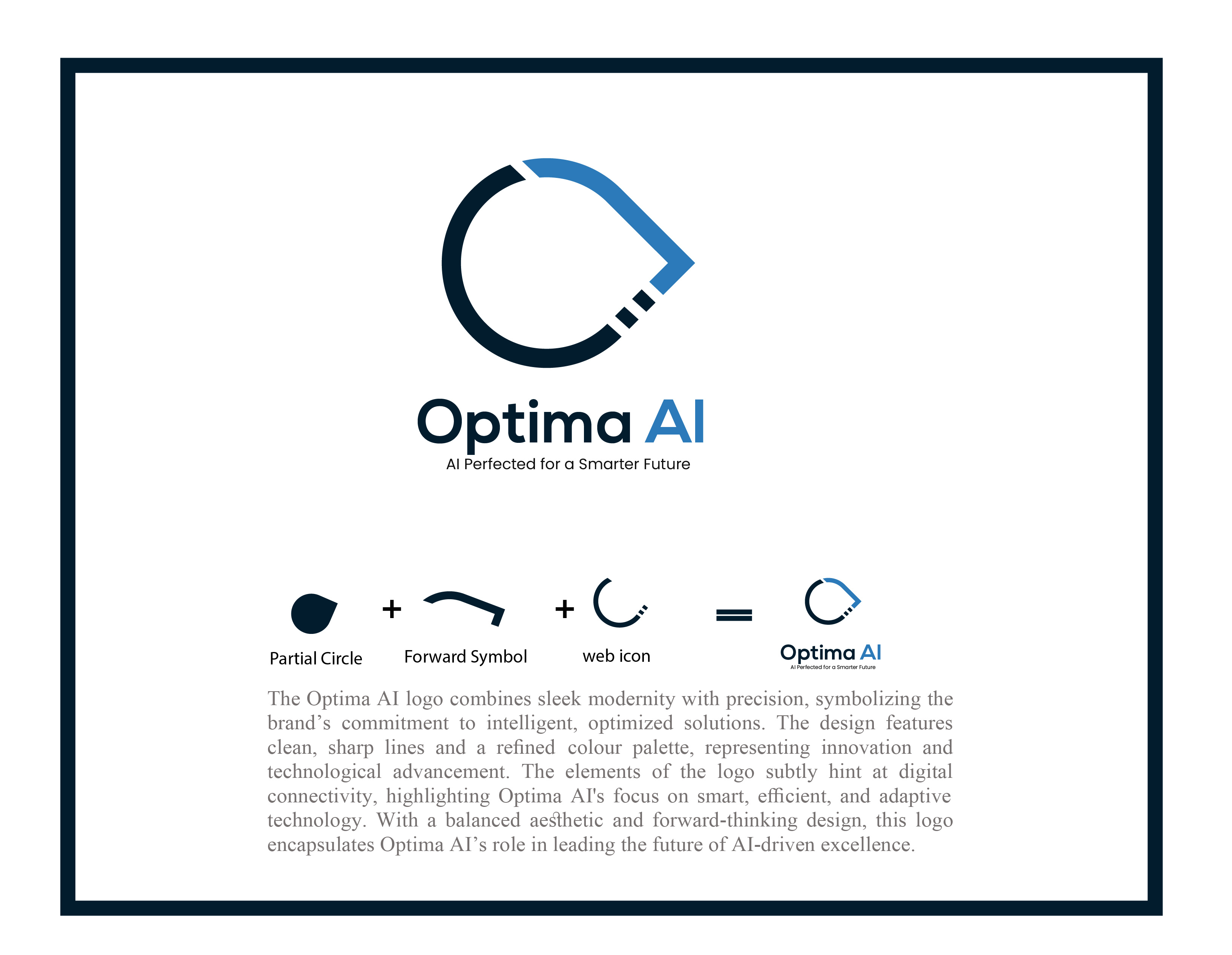 OPTIMA AI LOGO by SAMINA MALLICK Freelance Logo & identity Designer on Dribbble