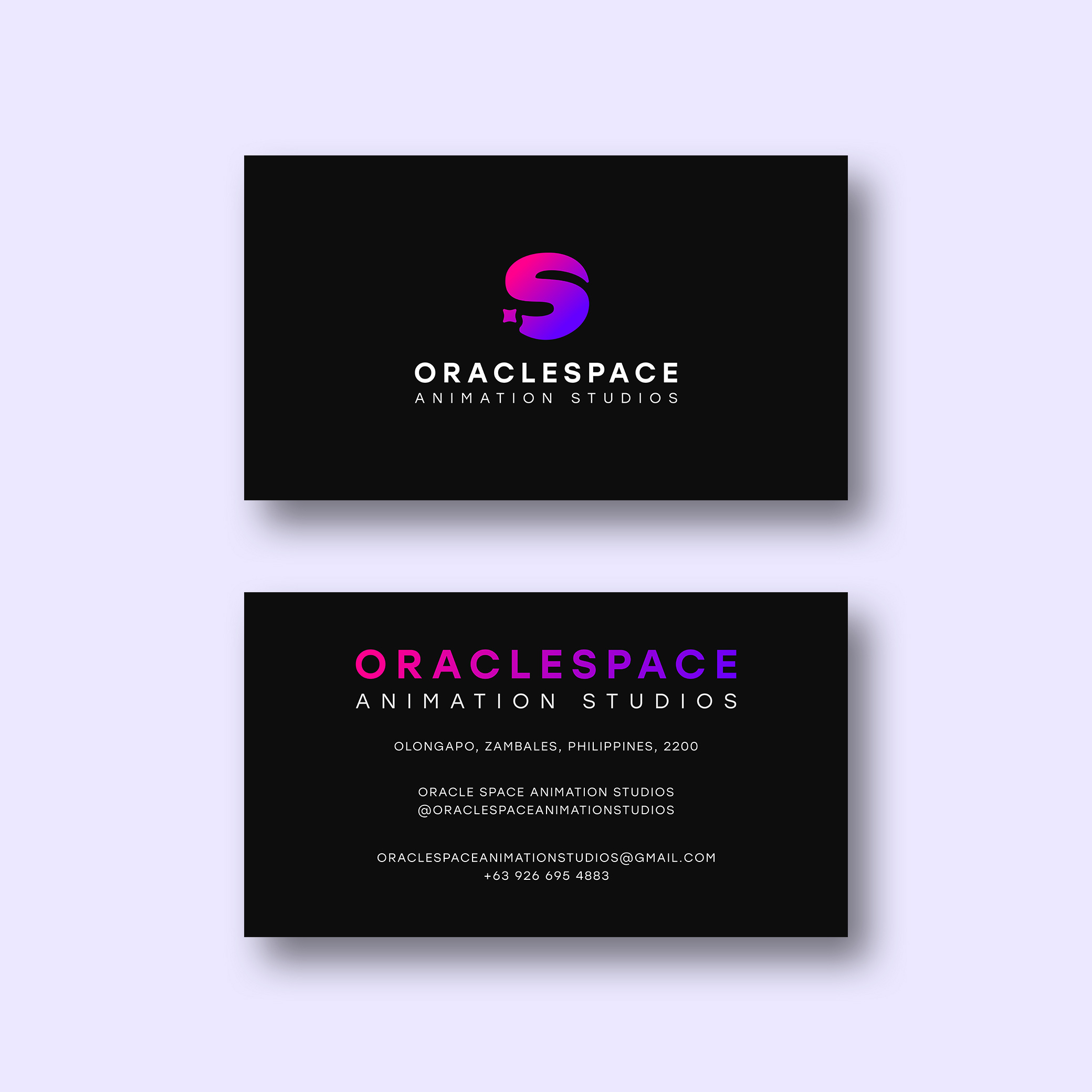 Oracle Space (Business Card) by Marc Adrian Fabian on Dribbble