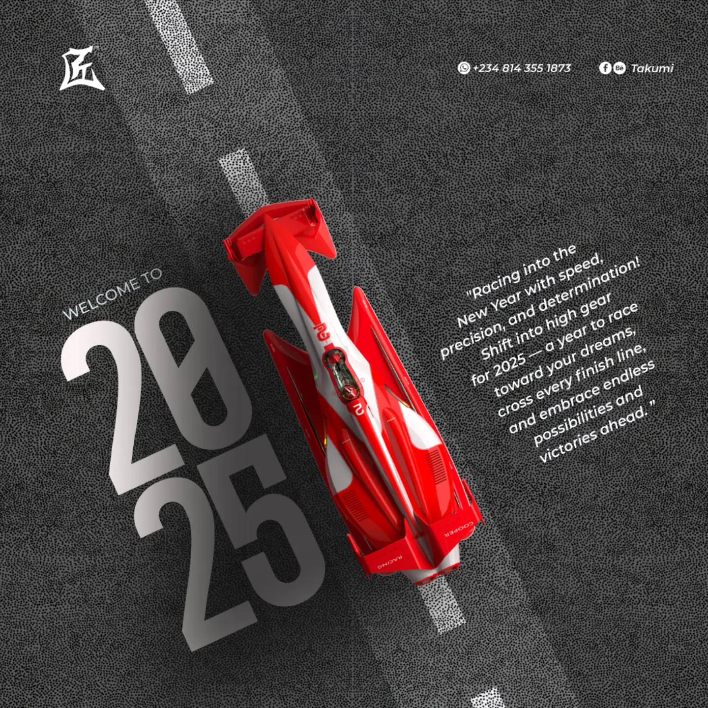 New Year Social Media Design by Omokanye Abdulhafeez on Dribbble