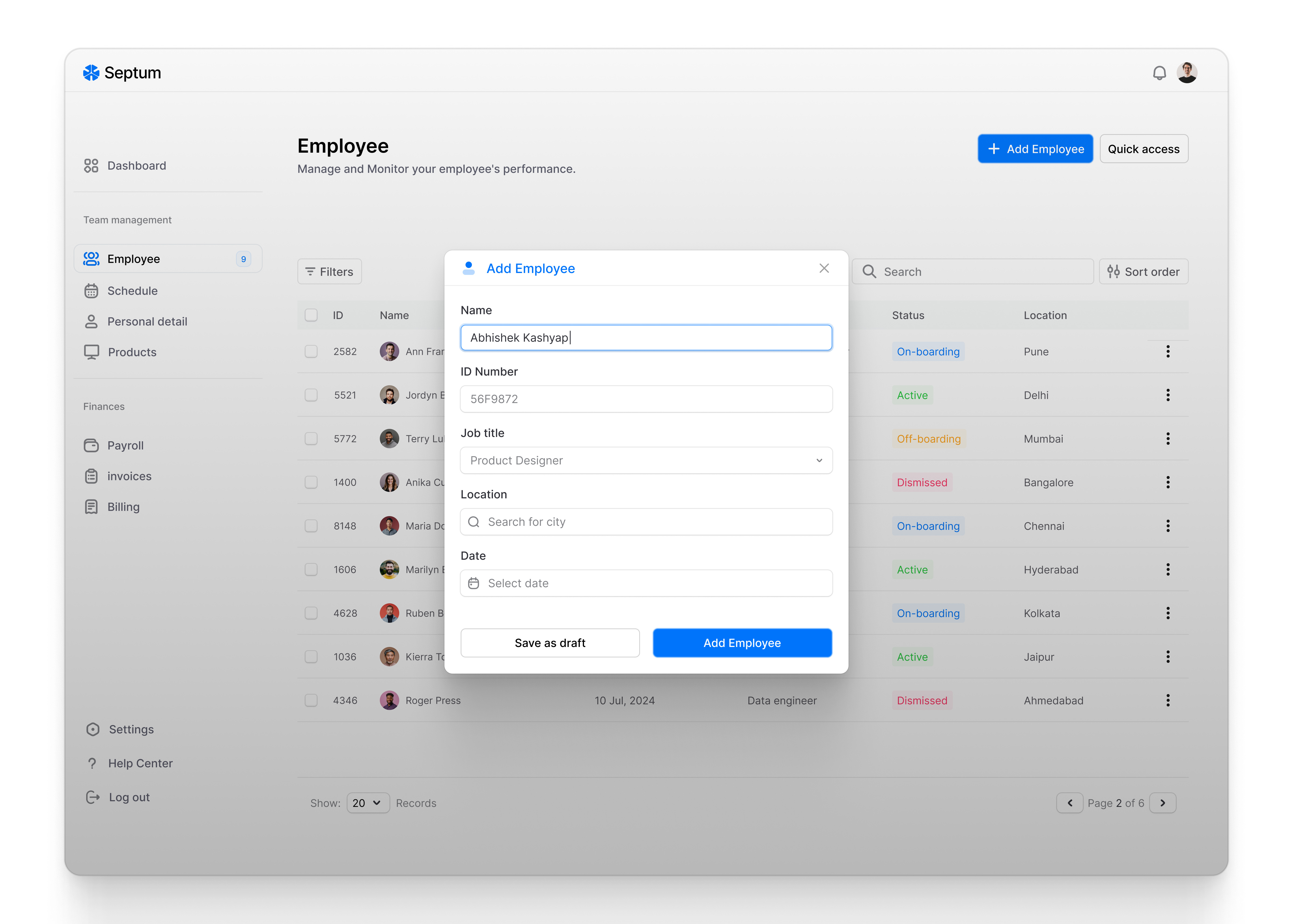 Browse thousands of Add Employee images for design inspiration | Dribbble