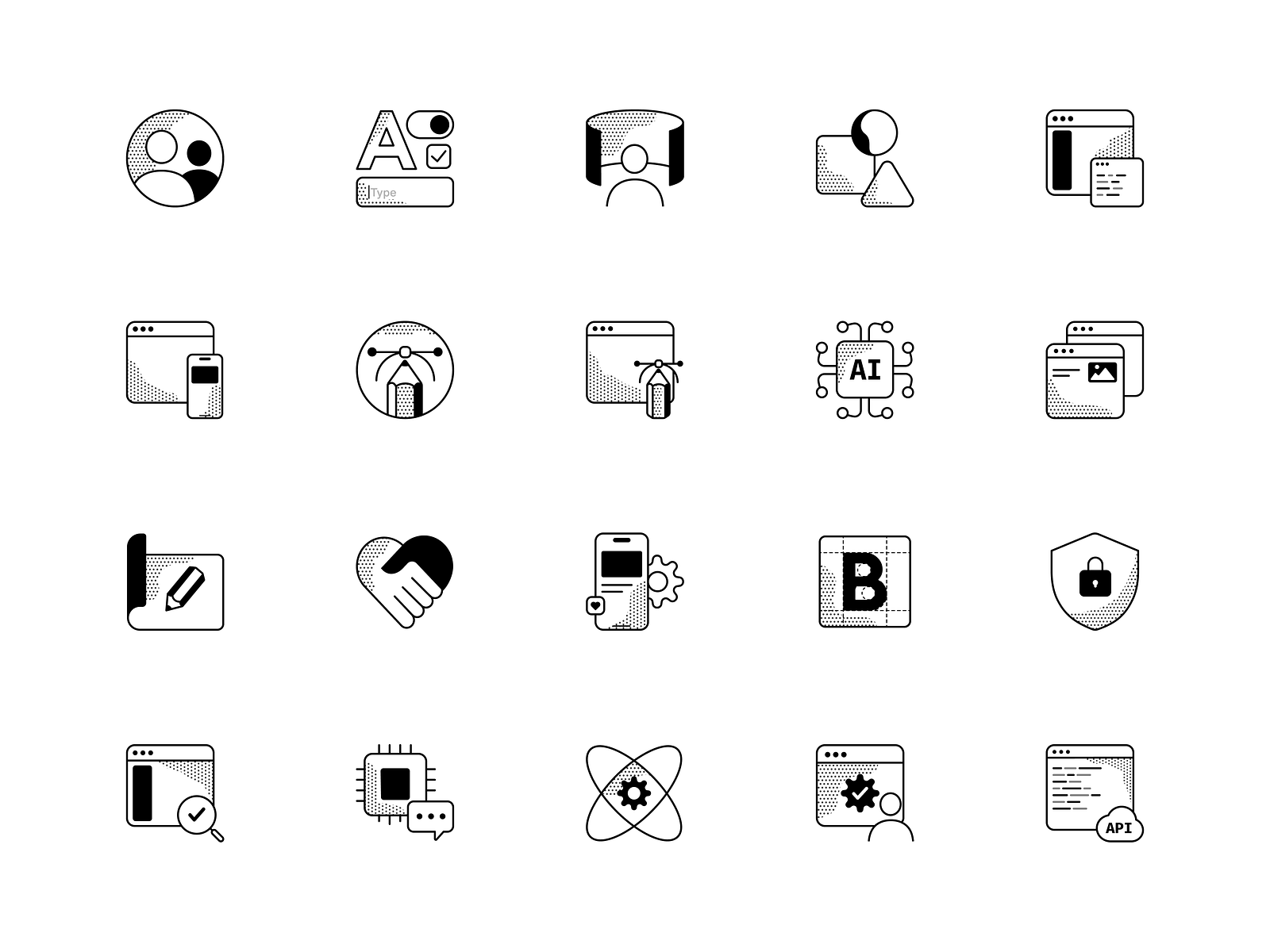 Stead Iconography by Shinas P for Stead on Dribbble