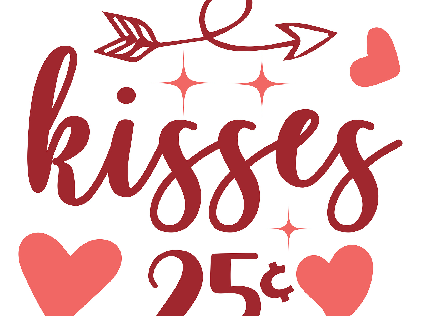 Kisses 25 Cents by Sonaton Ray on Dribbble