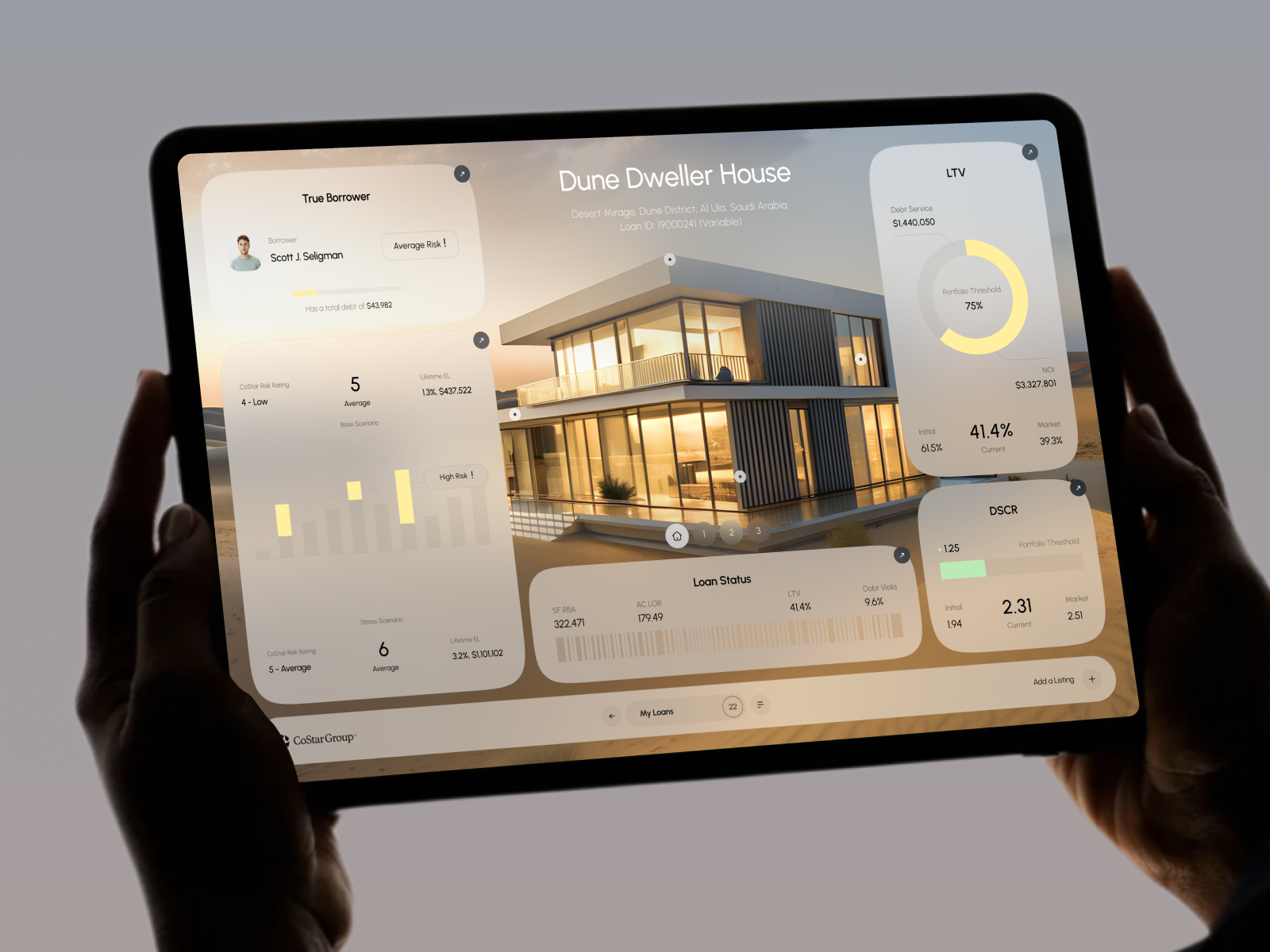 Property Risk Rating Mobile App by Jack R. for RonDesignLab ⭐️ on Dribbble
