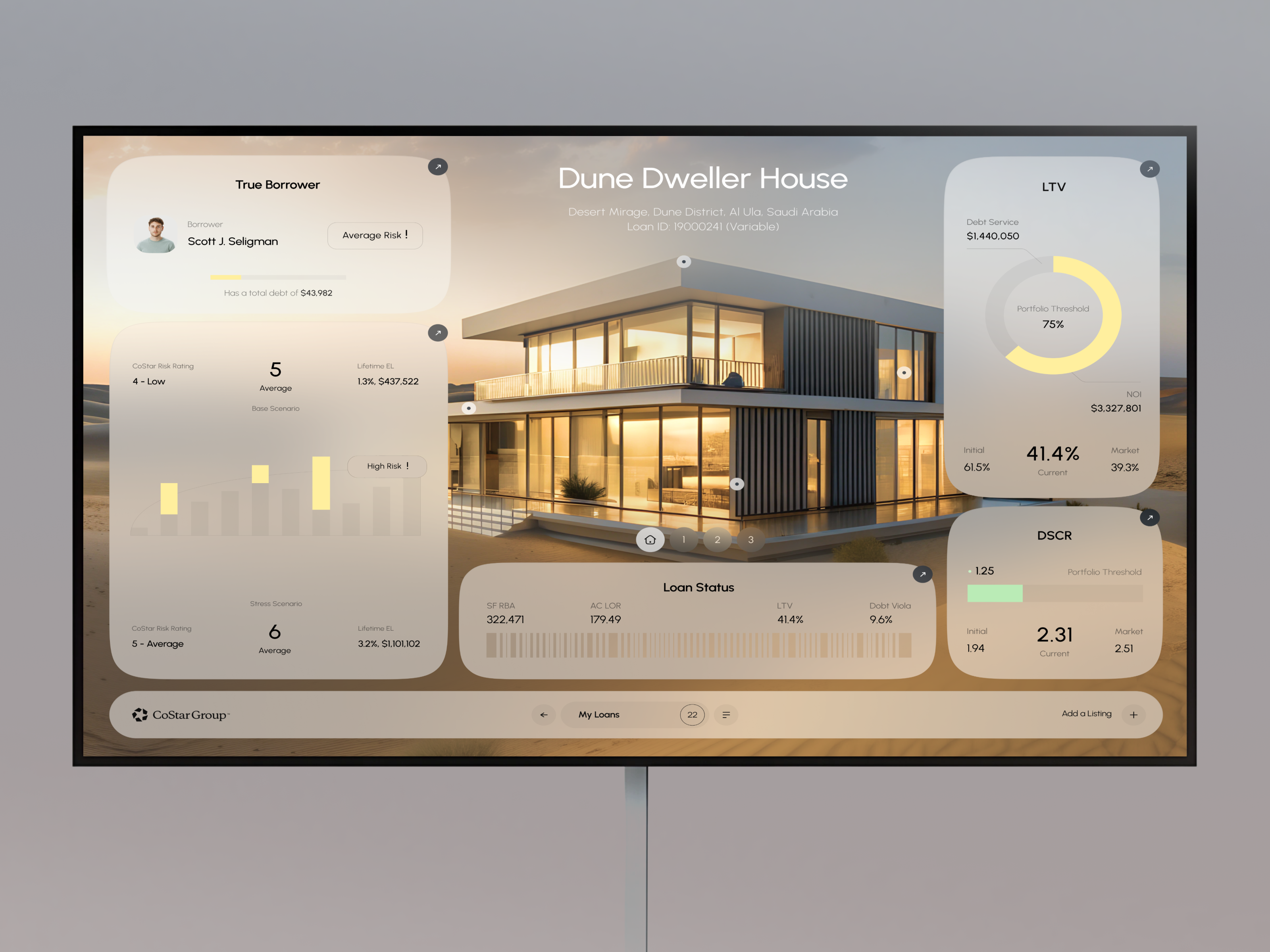 Property Risk Rating Mobile App by Jack R. for RonDesignLab ⭐️ on Dribbble
