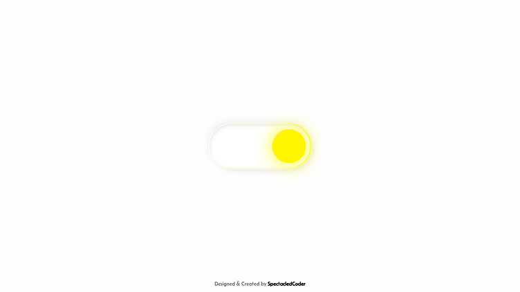 Neumorphic Theme Toggle Switch by SpectacledCoder on Dribbble