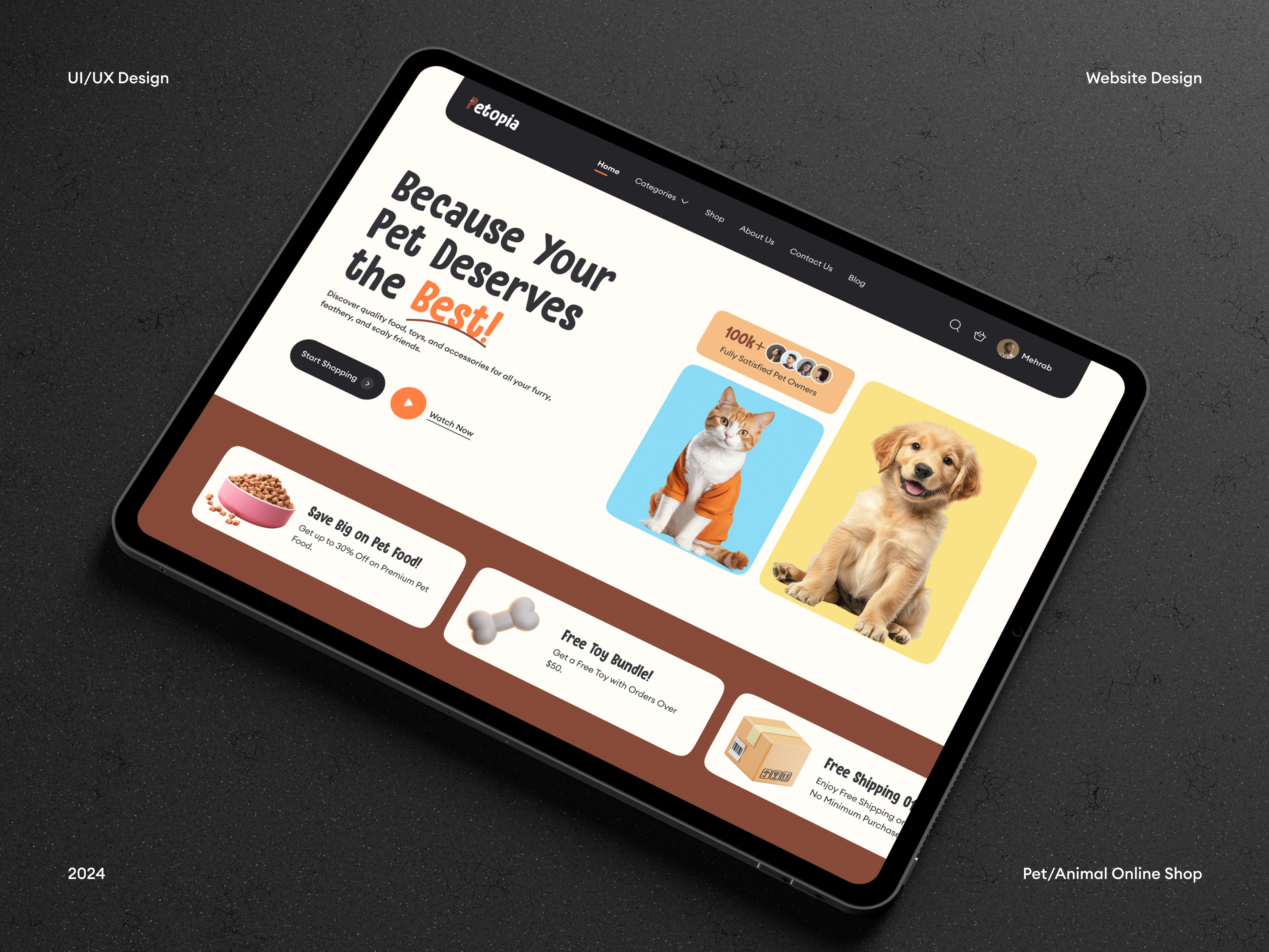 Browse thousands of Pet Shop UI Design images for design inspiration ...