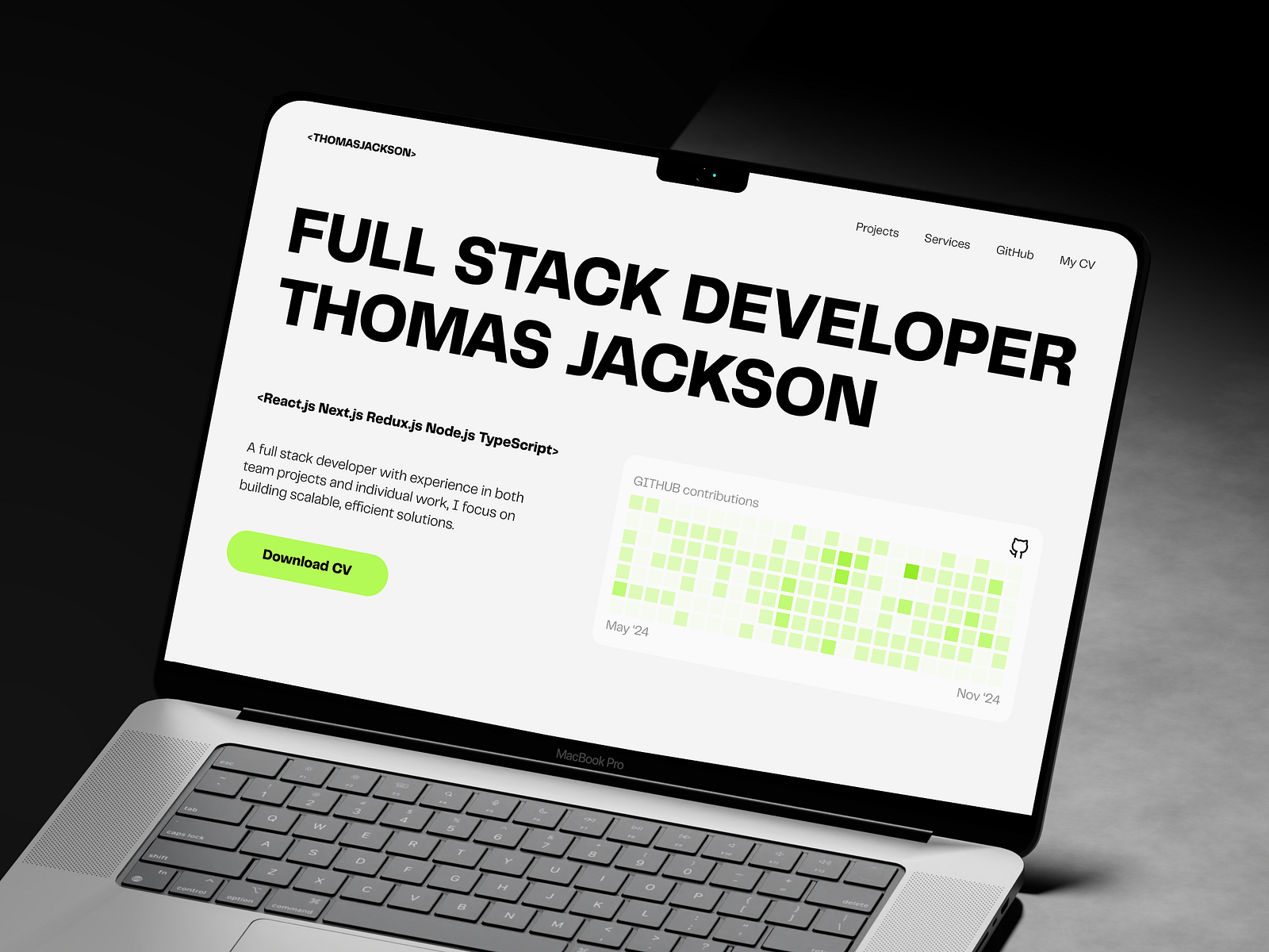 Full-Stack Developer Portfolio: Showcase of Skills and Projects by ...