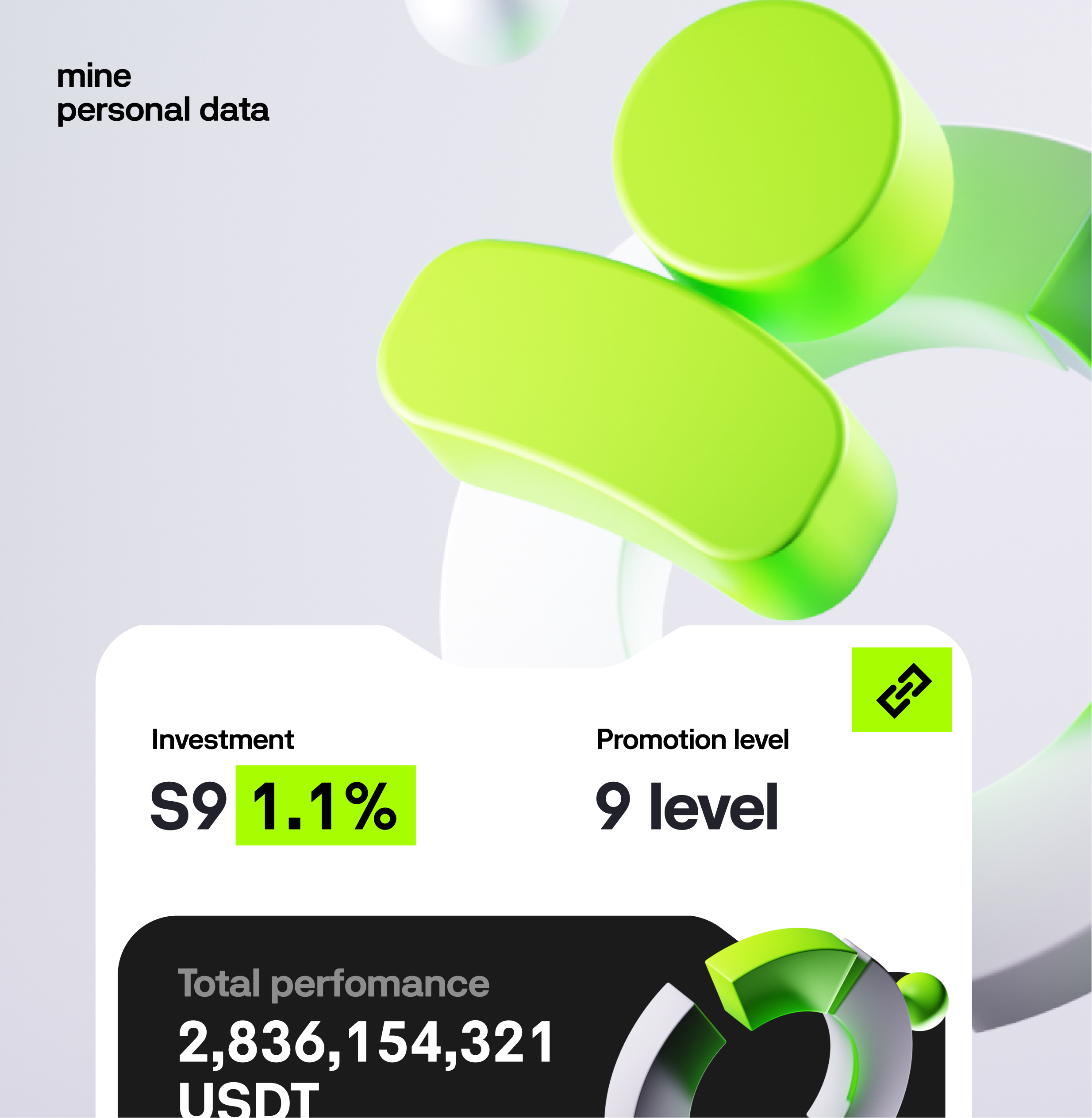 Crypto invest app. 3d motion graphic by Bproject on Dribbble