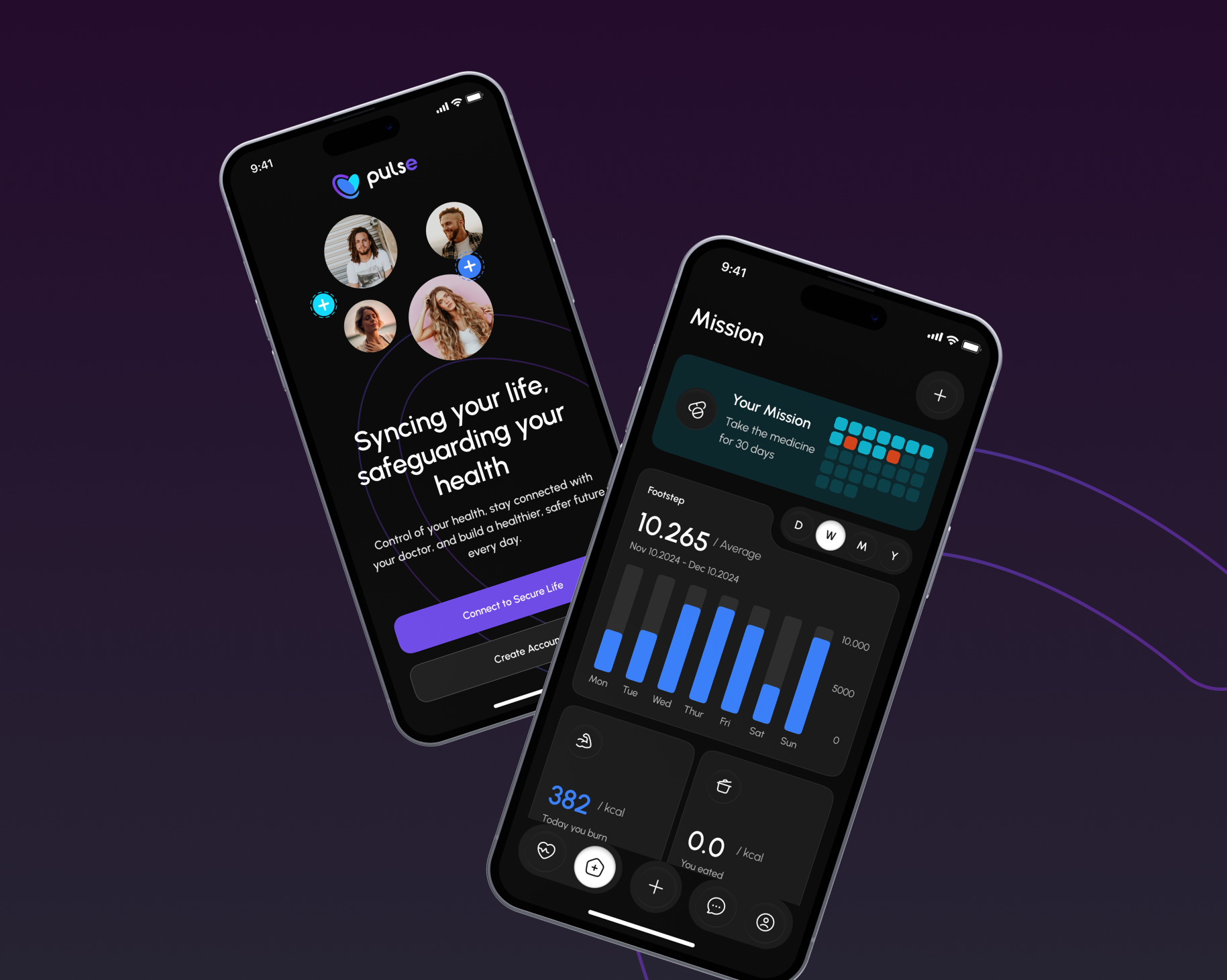 Pulse - Health Tracking by DesiznLab Studio on Dribbble