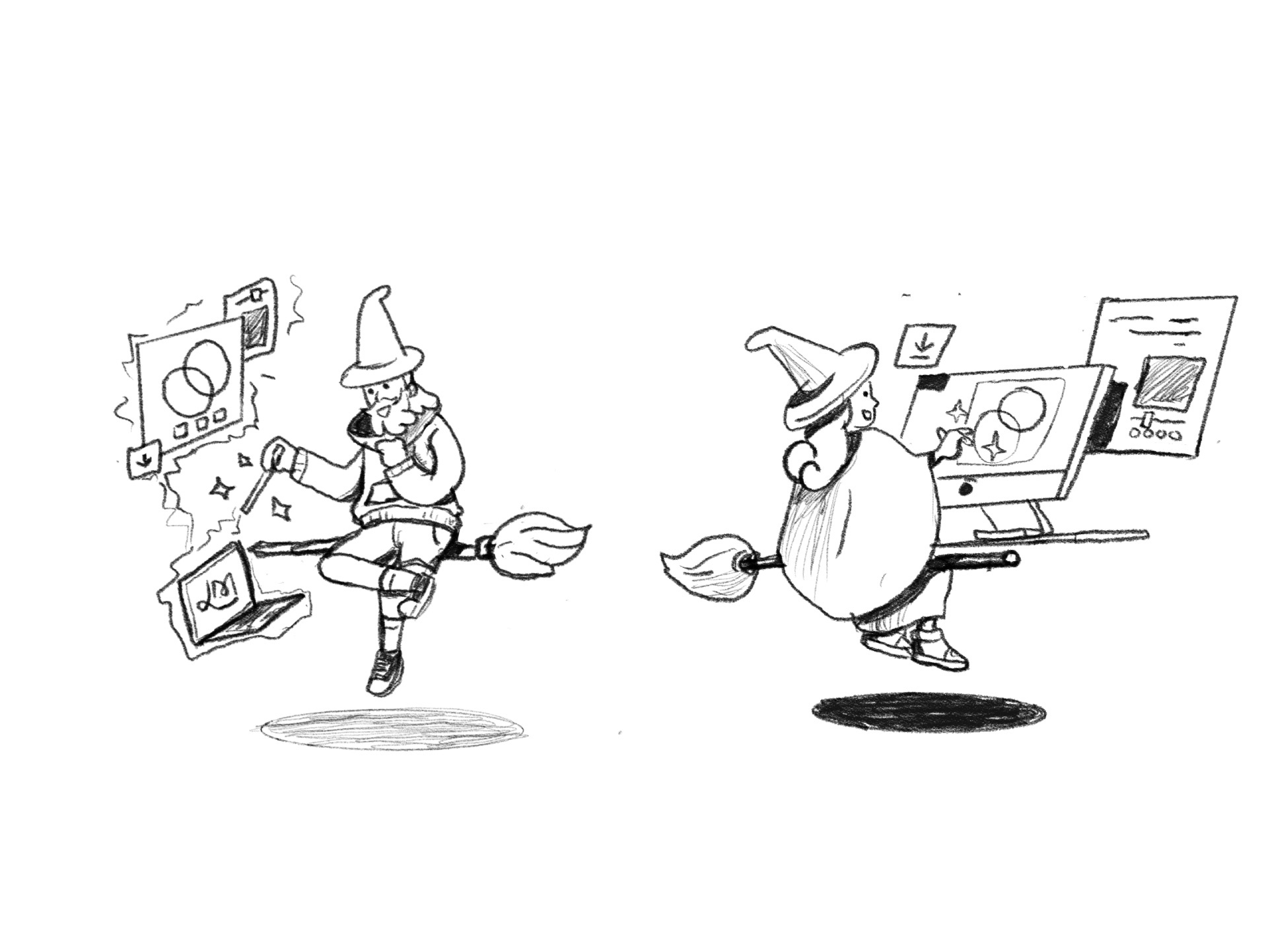 Graphic Wizard explorations by Wisangga Pranata on Dribbble