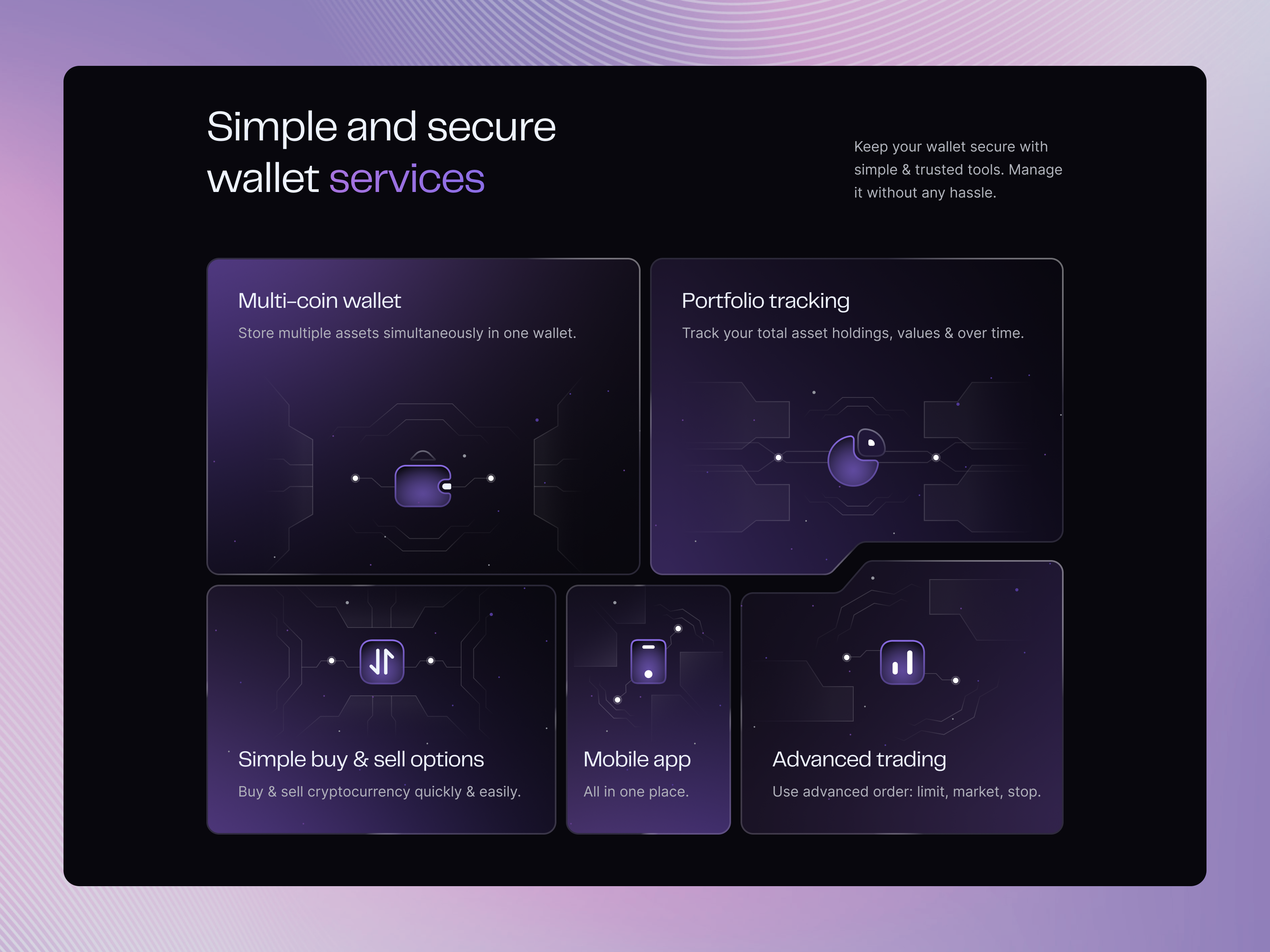 Crypto Exchange Landing Page by Ofspace UX/UI on Dribbble
