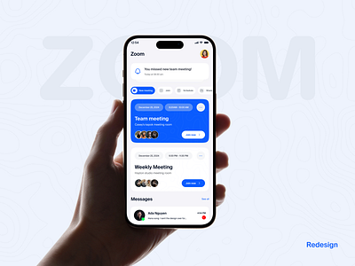 ZOOM-Redesign Concept Mobile App by Sadekur Rahman Siam on Dribbble