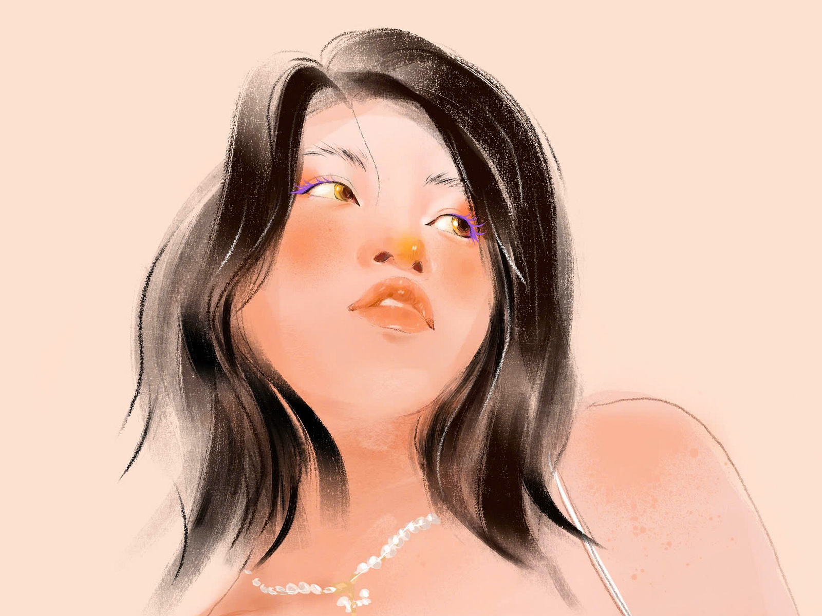Portrait by Hien Doan on Dribbble