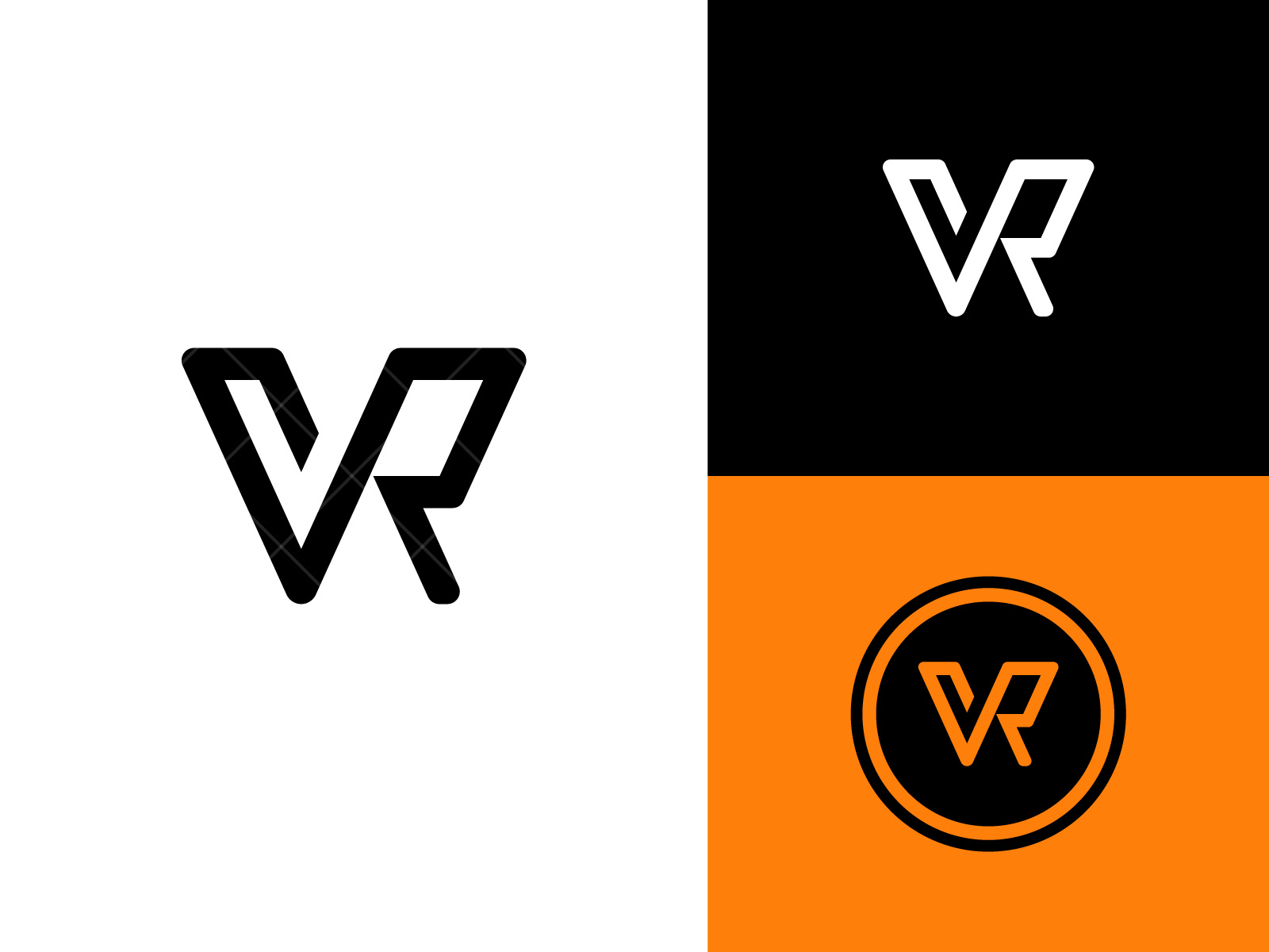 VR logo by Sabuj Ali on Dribbble