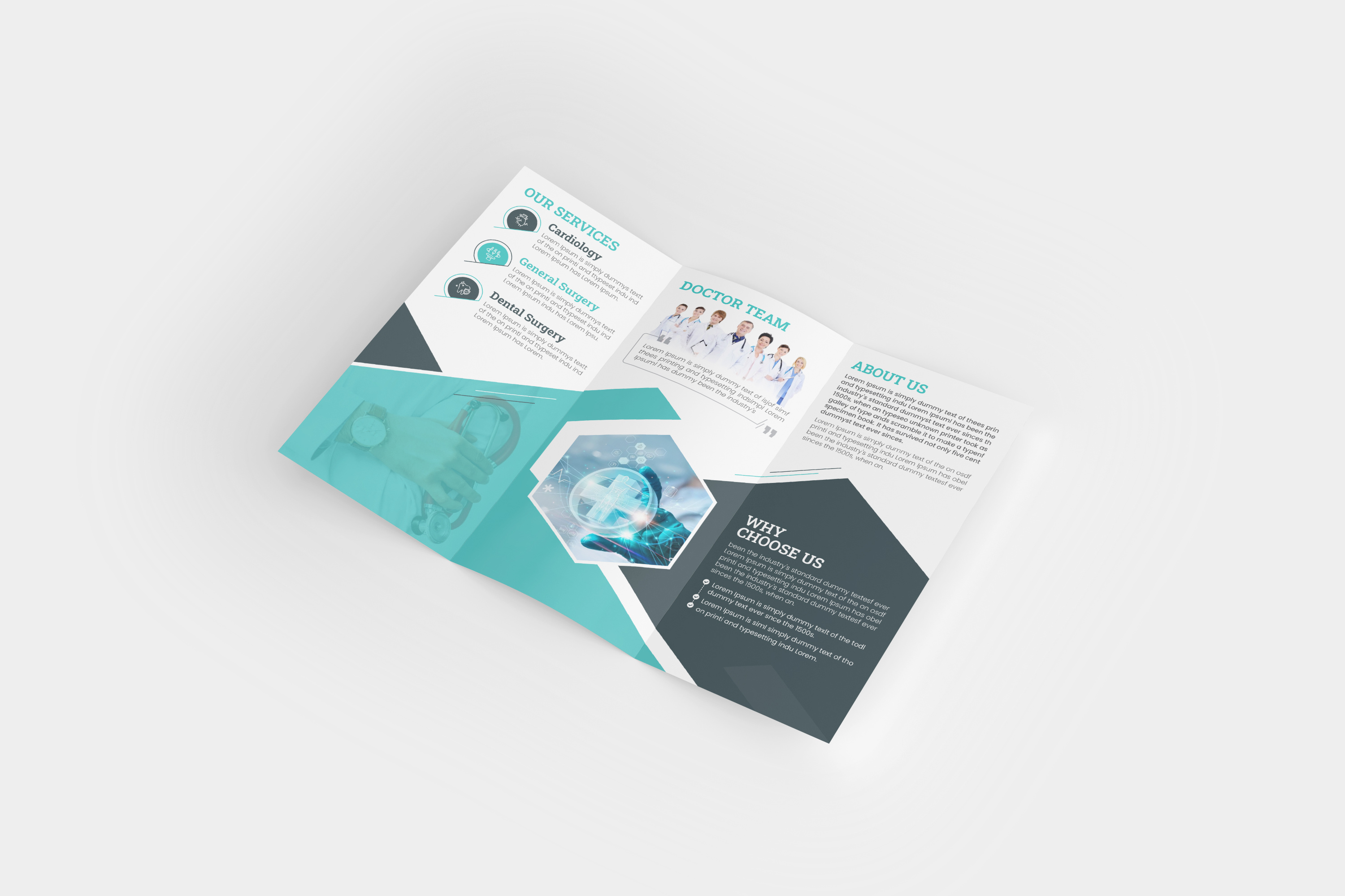 Medical Trifold Brochure Design by 𝐑𝐨𝐤𝐢𝐛 𝐔𝐝𝐝𝐢𝐧 on Dribbble