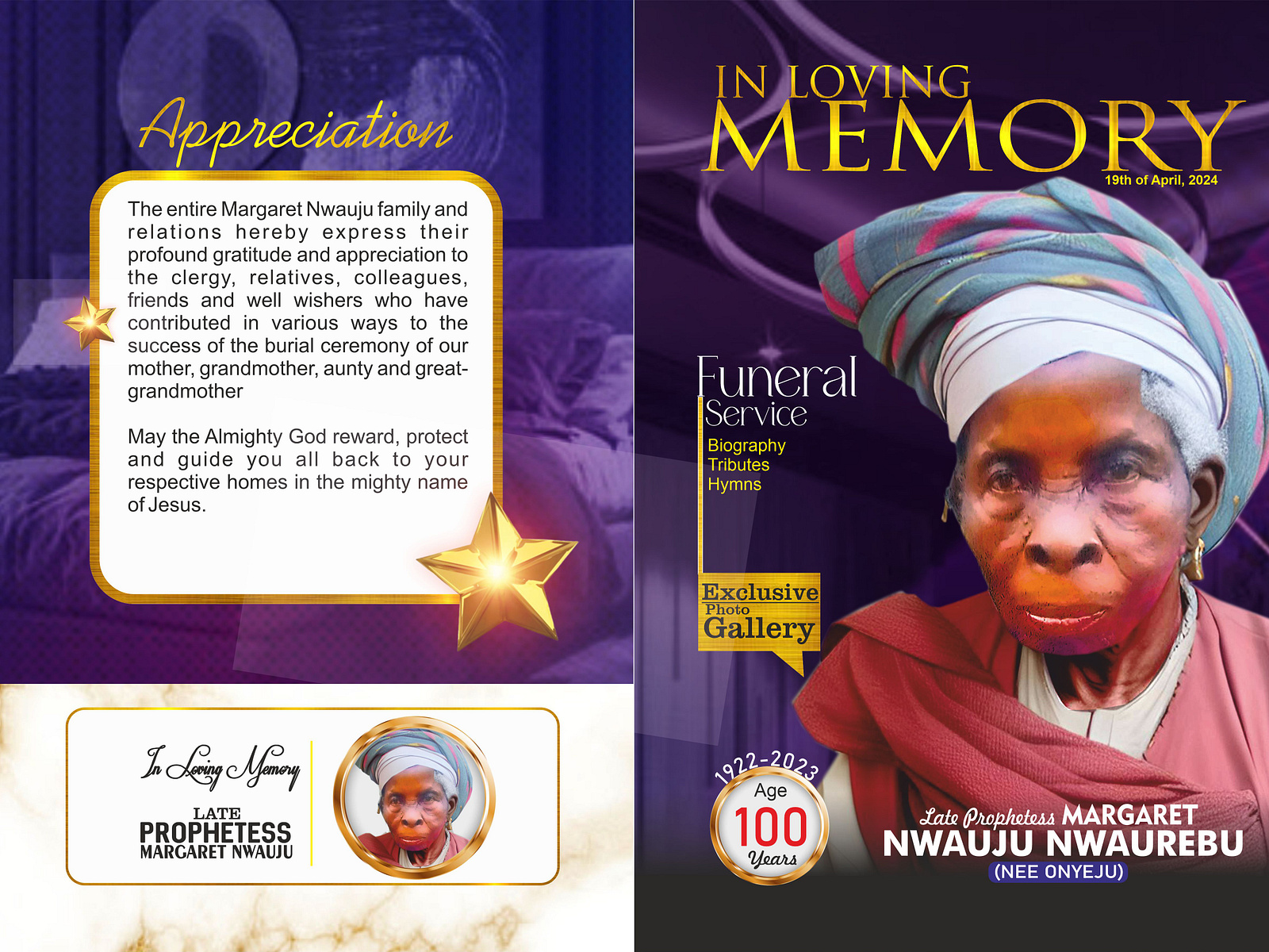 Funeral Magazine cover by Kelvin Joseph on Dribbble