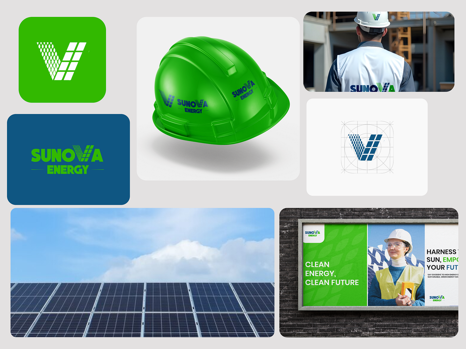 Sunnova Energy Logo Design | Branding by Aurora Insights on Dribbble