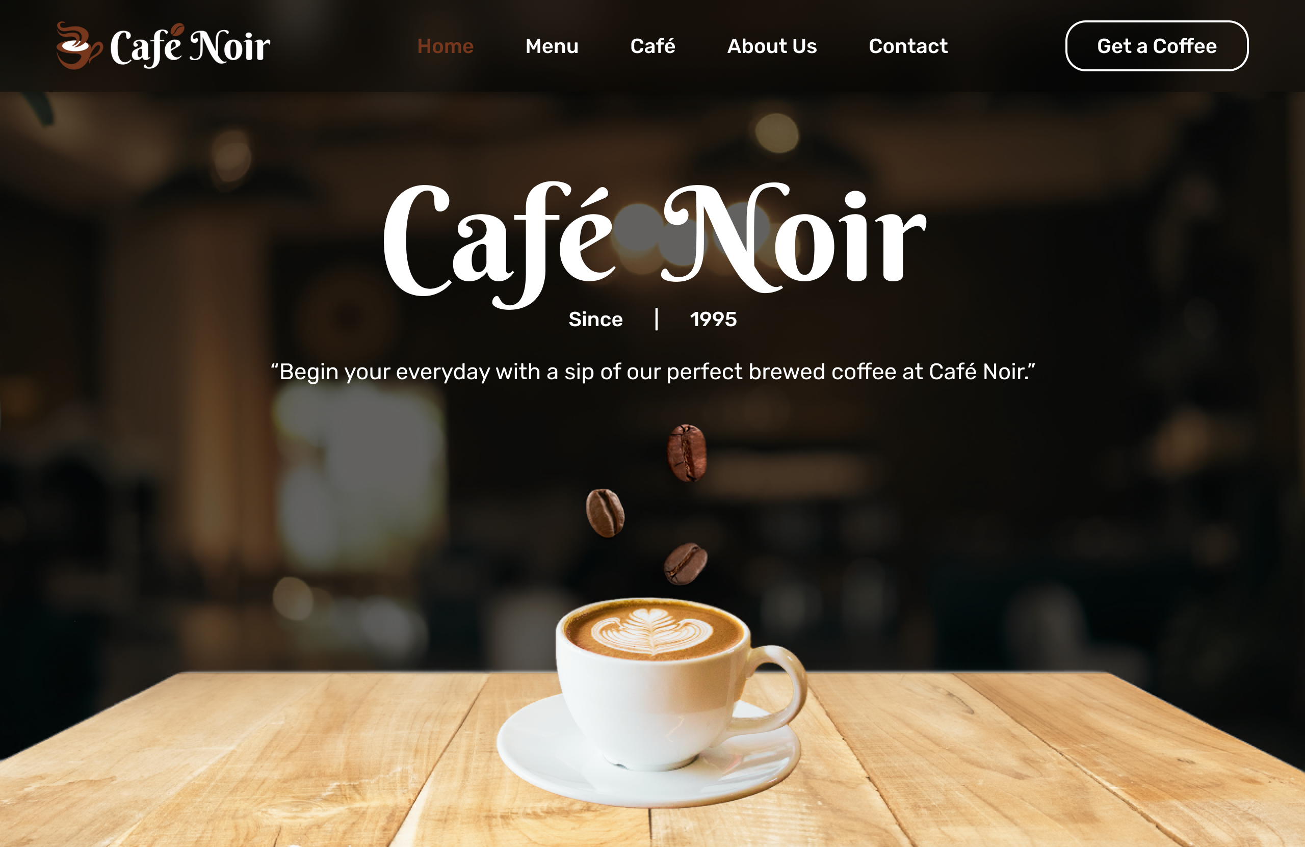 Coffee Web UI designs, themes, templates and downloadable graphic ...