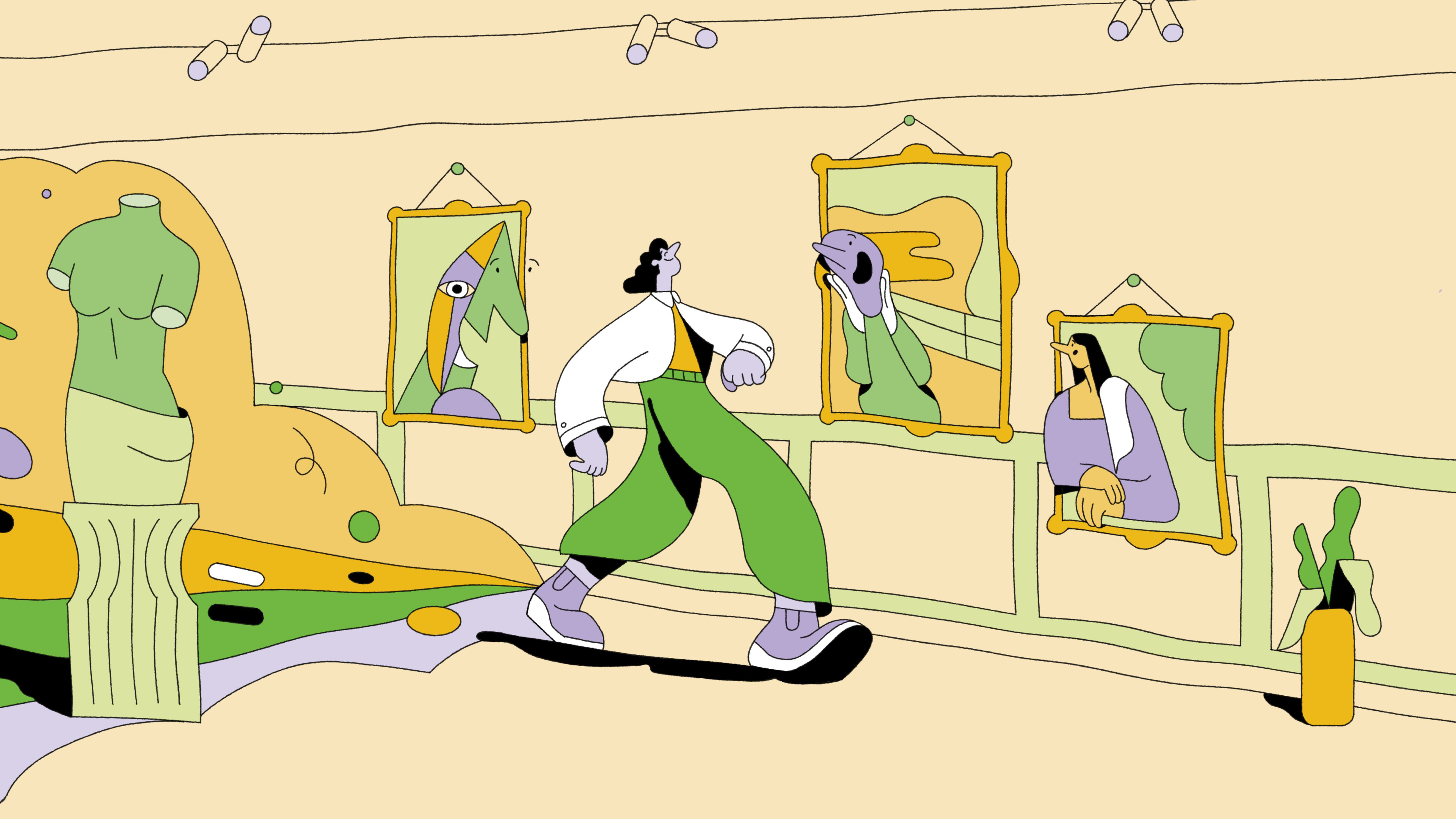 Healtheries pitch character design and styleframe by Bulma illustrates ...