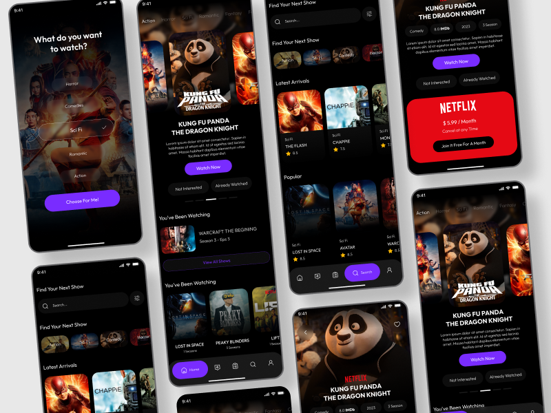 Stream Tracker - App Design by Faisal Habibie on Dribbble