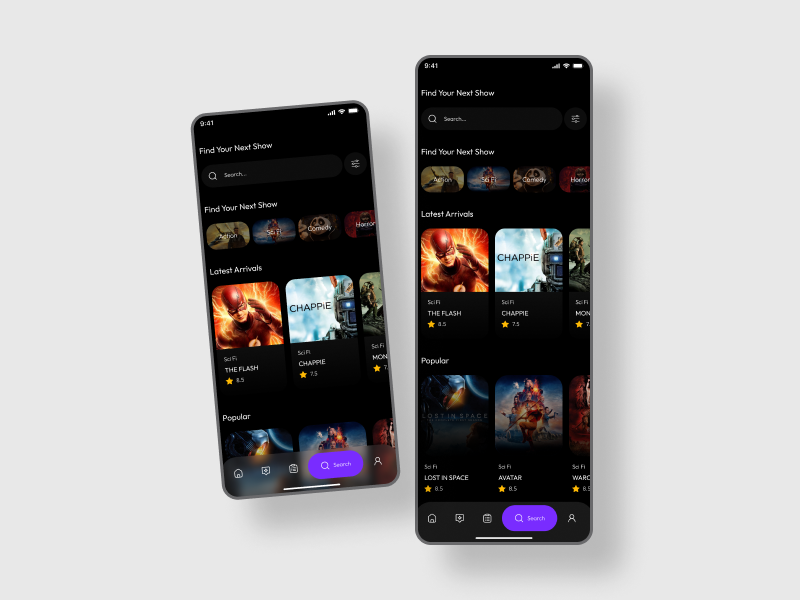 Stream Tracker - App Design by Faisal Habibie on Dribbble