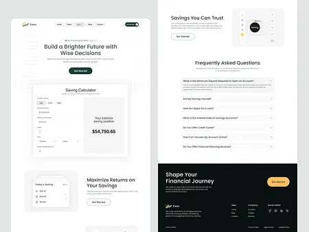 Trending Website, Landing Page and Splash Page Designs on Dribbble