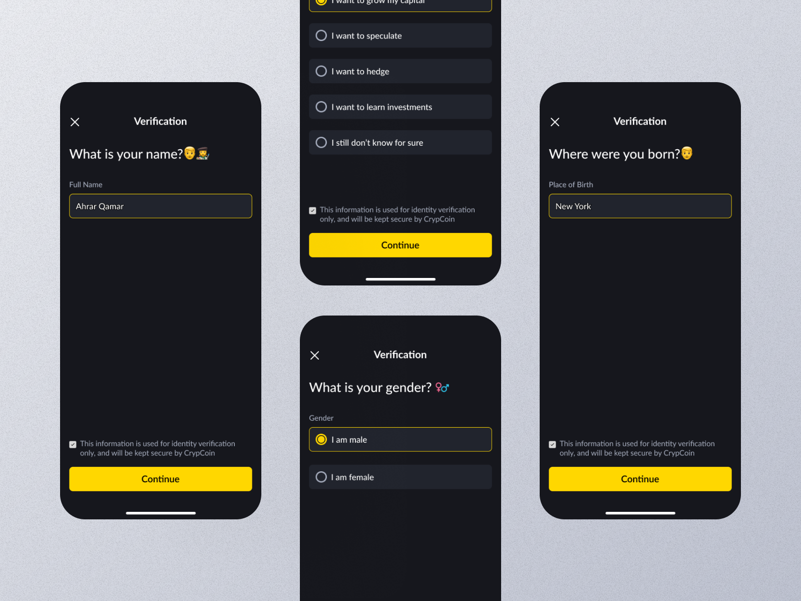 Kyc Verification Mobile App Ui By Ui Ants On Dribbble