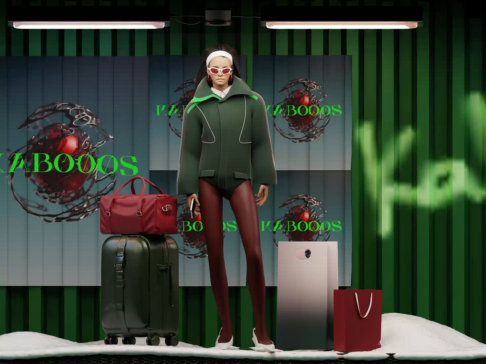 3D illustration for Kaboos studio by Mars Abdoos on Dribbble