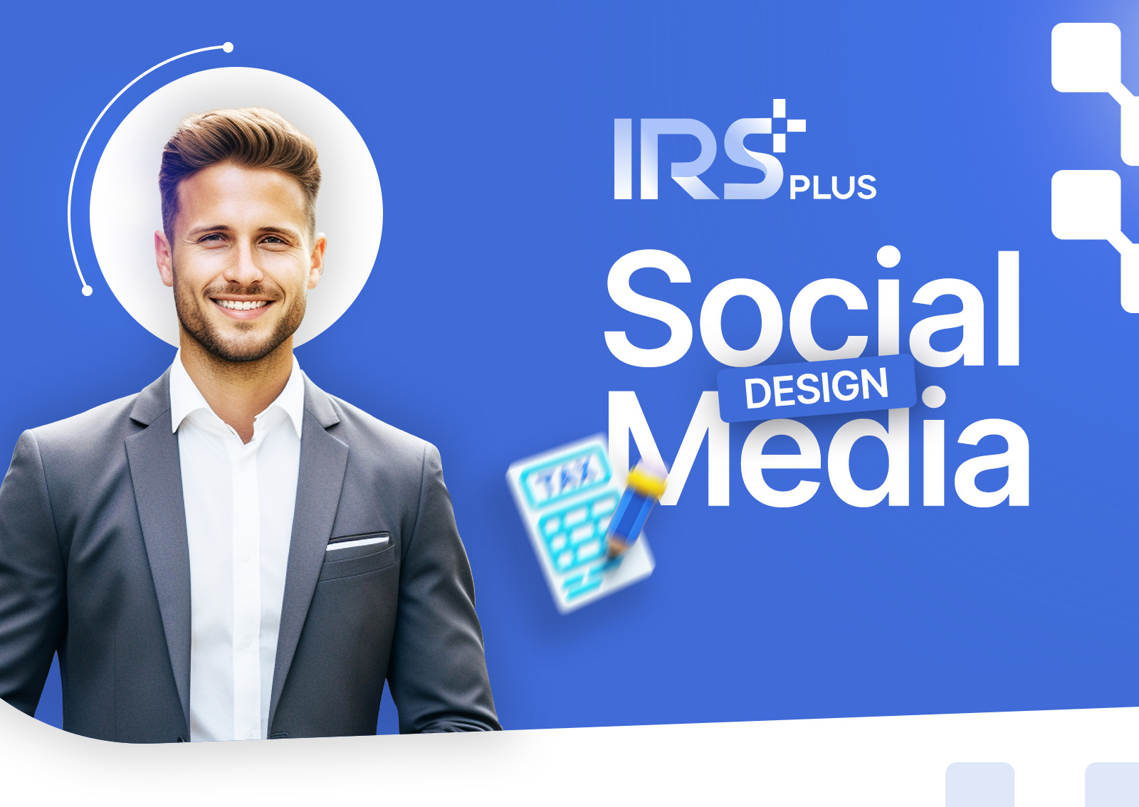 IRS Plus Social Media Branding by The Mighty Apes on Dribbble