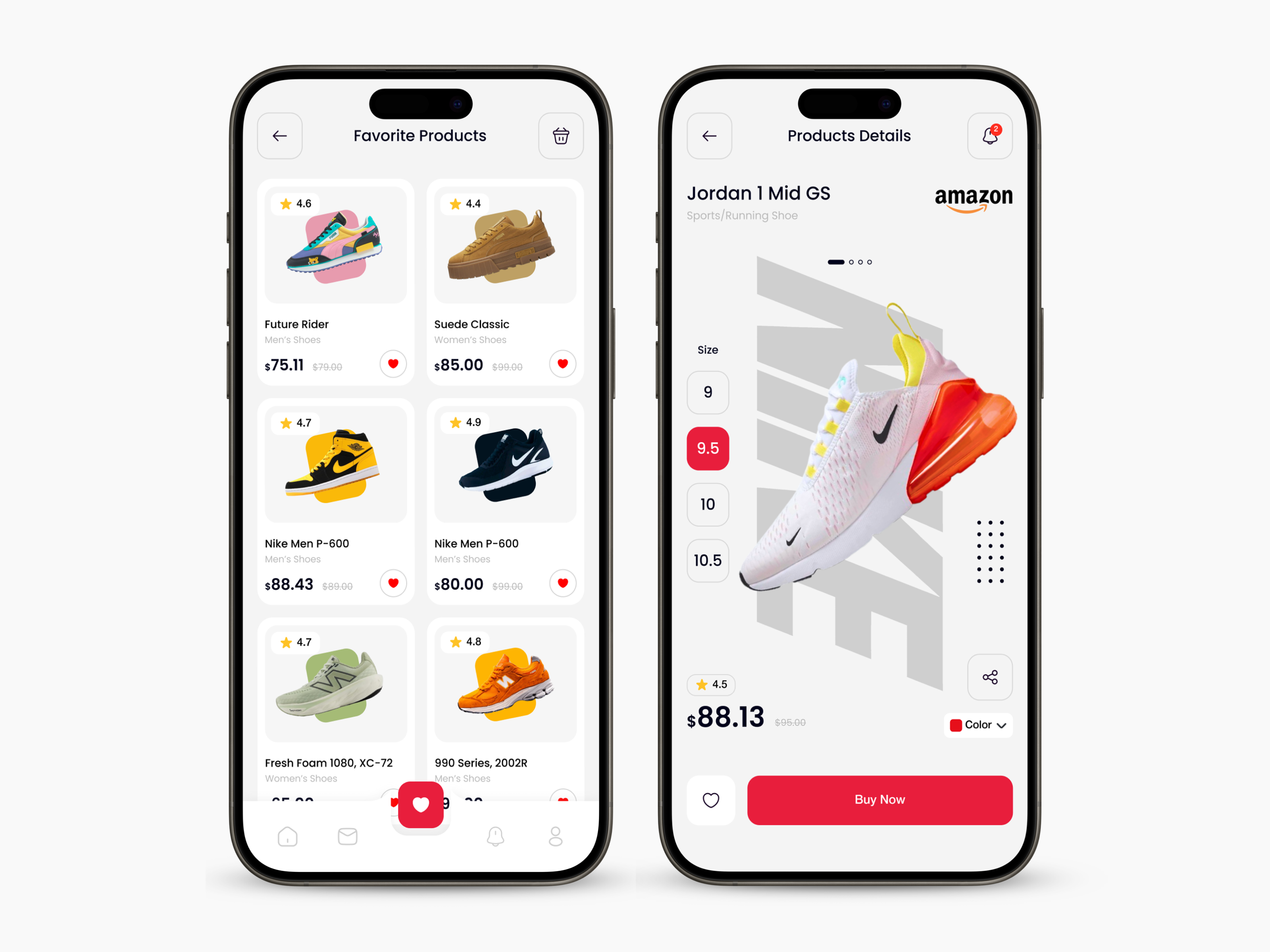 Shoes Store App Design by Mohammad Ali on Dribbble