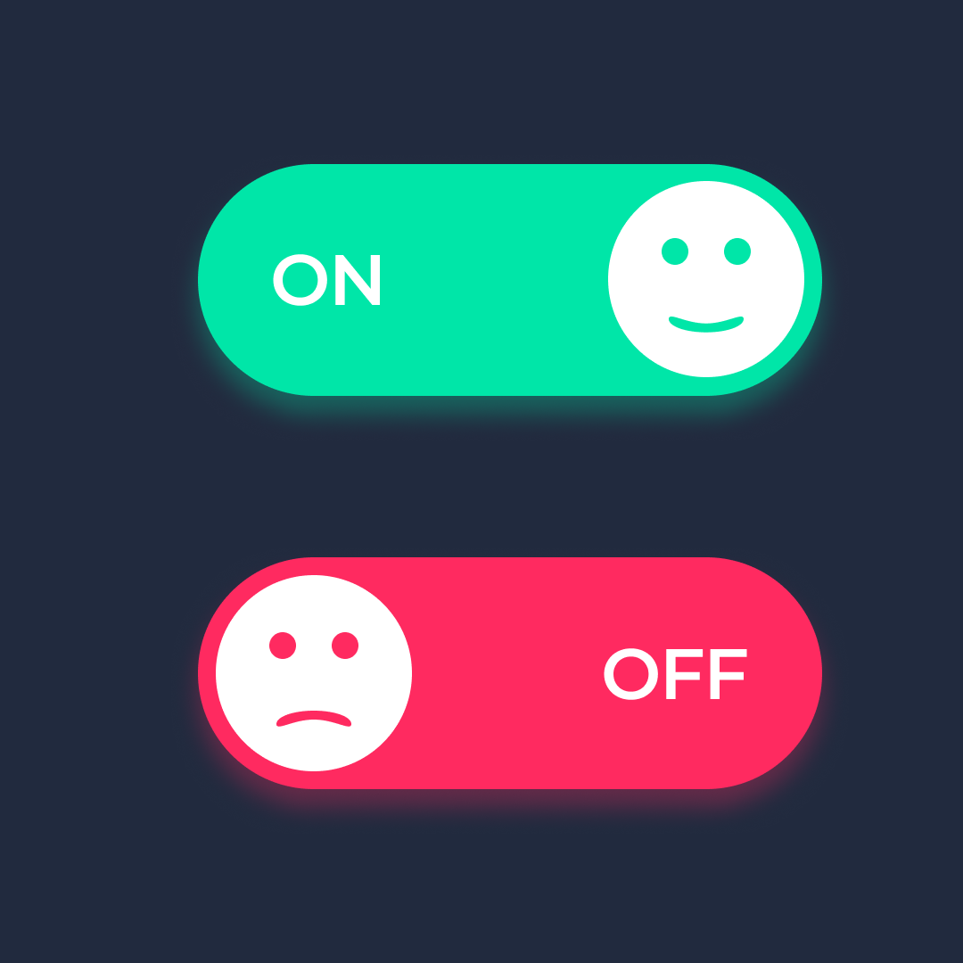 Functional Button Design: On/Off Concept by Iordache Alexandru on Dribbble