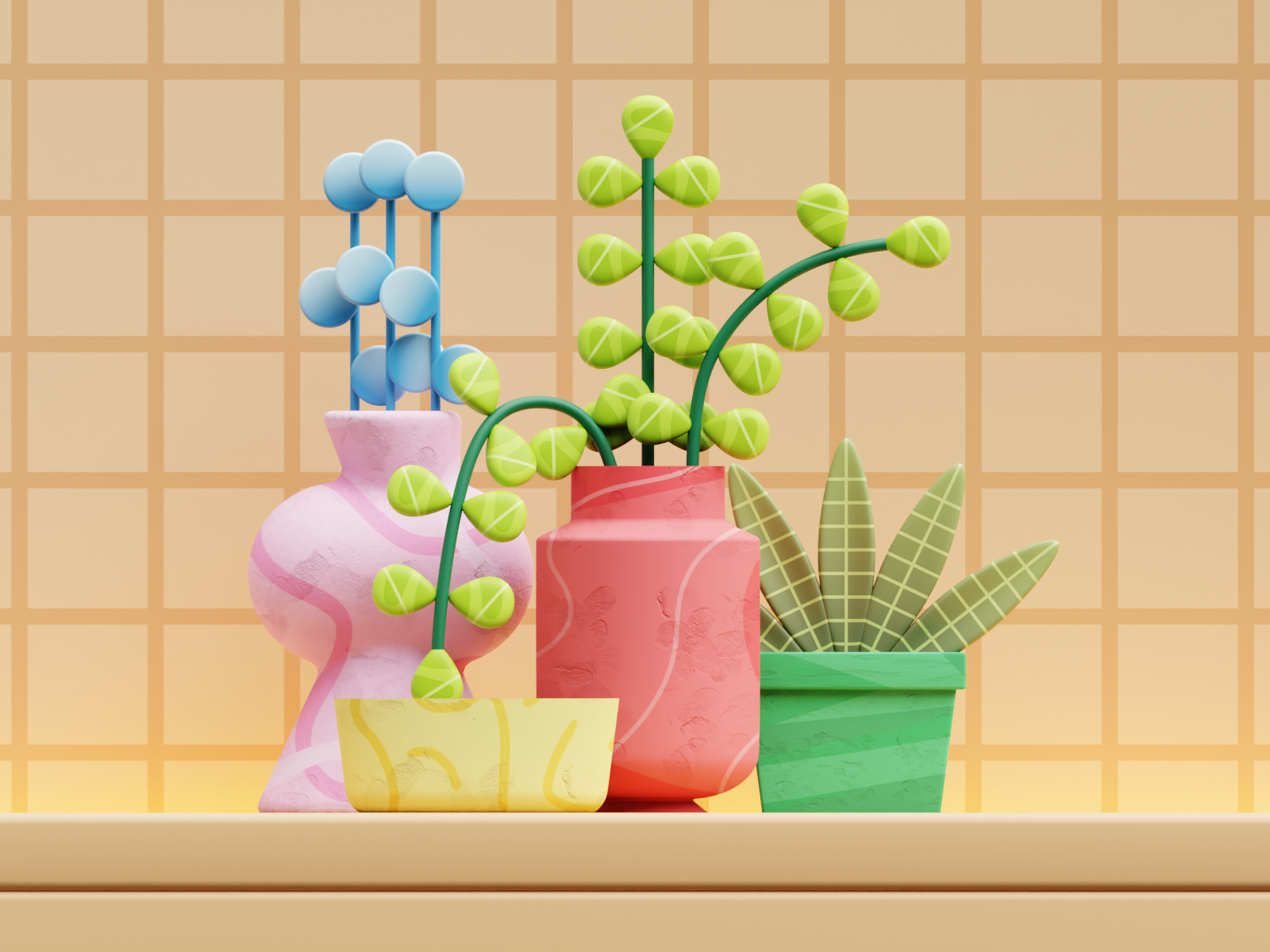 Vase 3D Animation by Zulfa Mahendra on Dribbble