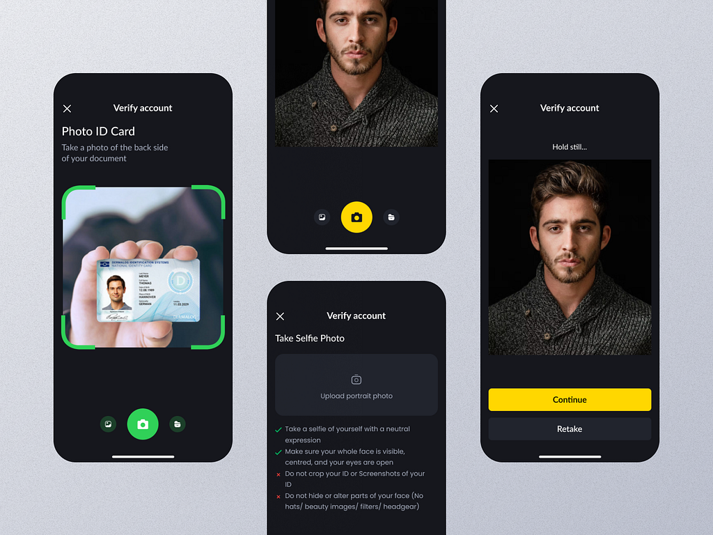 Upload Photo Mobile App Ui by UI Ants on Dribbble