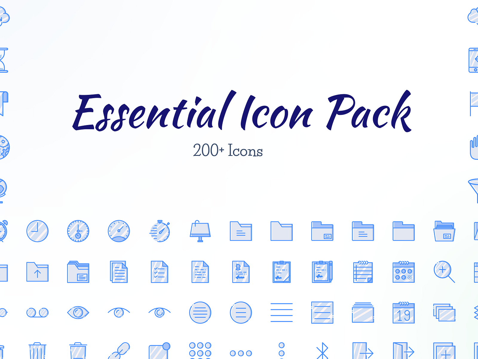 Essential Icon Pack by Increments Inc. on Dribbble