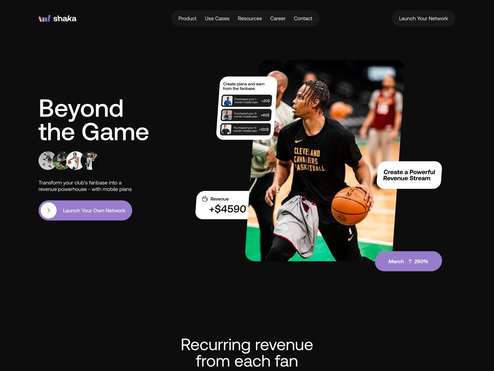 Telco Website Design by Mirhayot for Eloqwnt on Dribbble