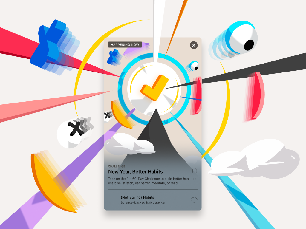 Replicating: Not Boring: Habits App Screen by Shalini Mookerjee on Dribbble Replicating: Not Boring: Habits App Screen by Shalini Mookerjee on Dribbble